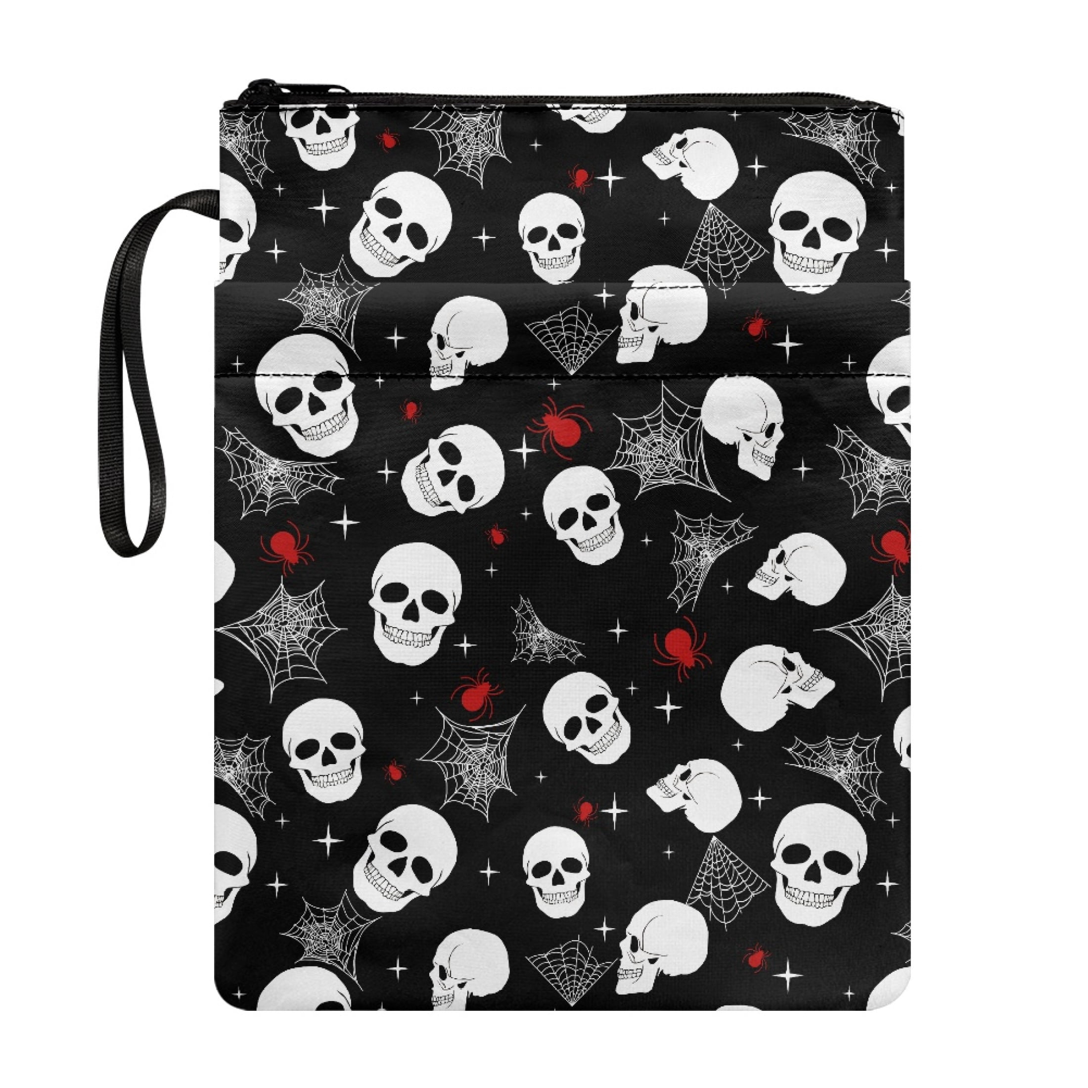 HELLHERO Polyester Fabric Book Cover Sleeve for Fater Storage ...