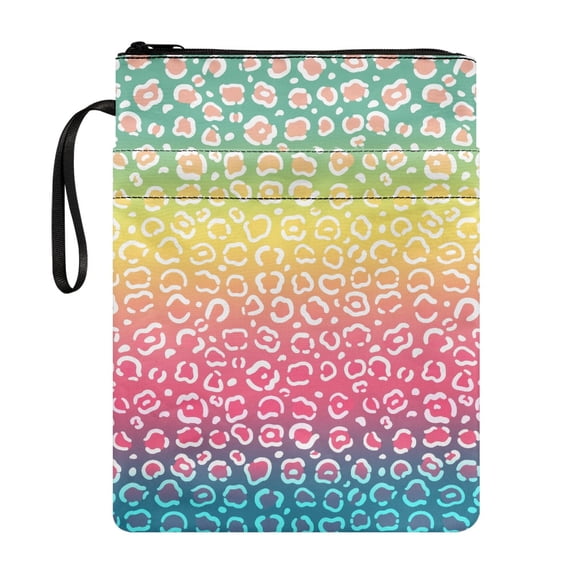 HELLHERO Polyester Zipper Bag for Readers Book Cover Carrying Case with ...