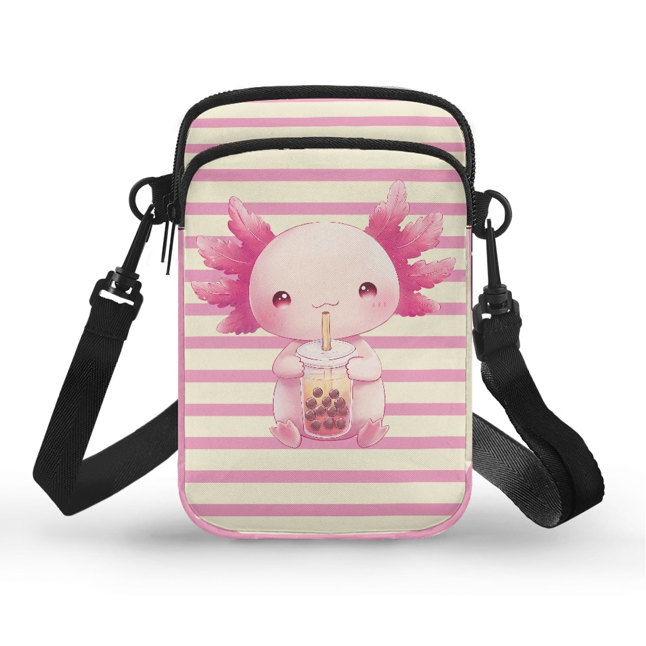 HELLHERO Salamander Pattern Design Shoulder Purse for Adult with Zipper ...