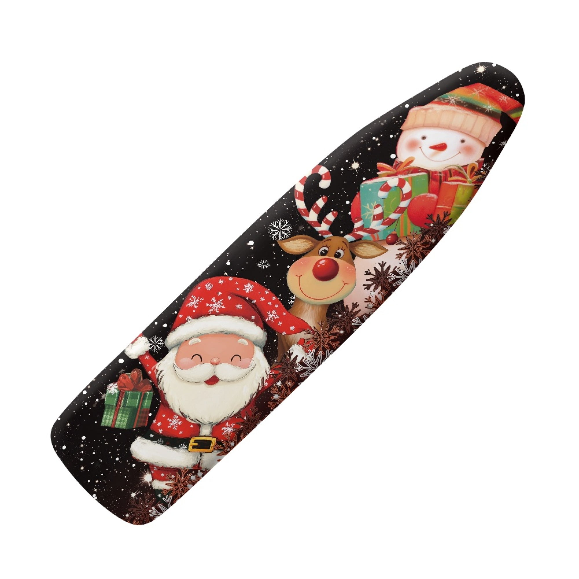HELLHERO Santa Claus Reindeer Snowmen Ironing Board Cover Dust Covers ...