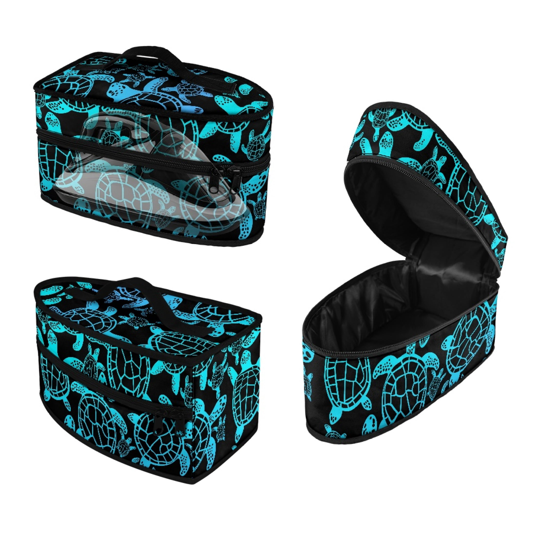 HELLHERO Sea Turtle Swarm Portable Steamer Case Handheld Travel Case ...
