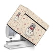 HELLHERO Sewing Machine Cover with Handle and Pocket Lightweight ...