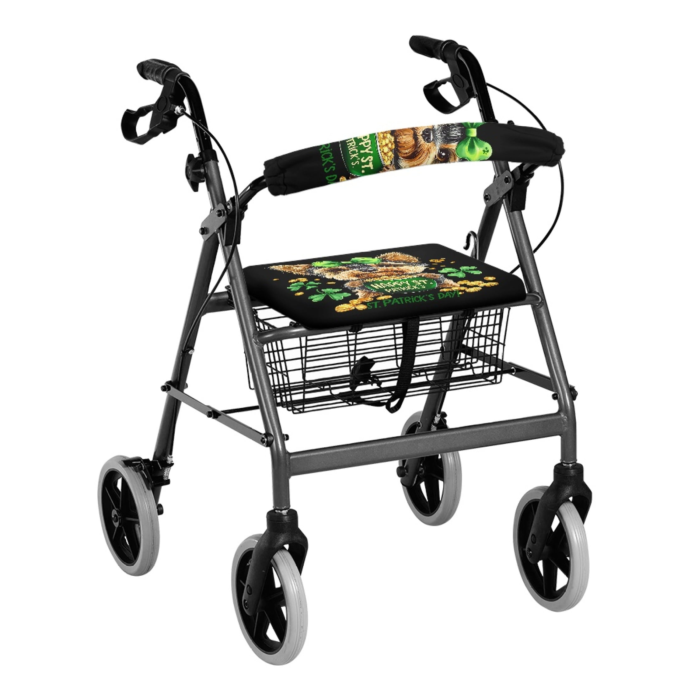 HELLHERO St Patrick's Day Walker Seat Cushion Cover Easy to Clean ...