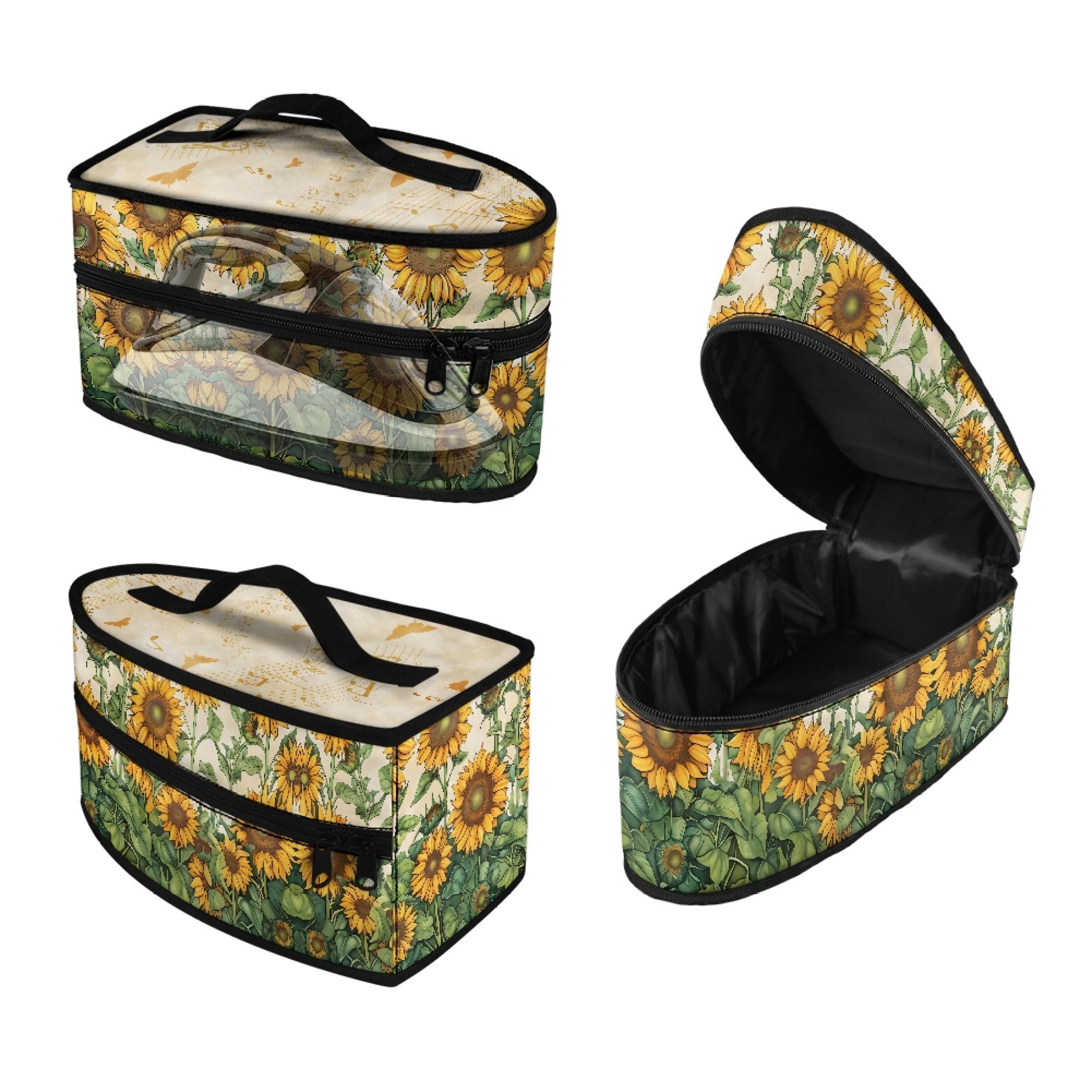 HELLHERO Steam Iron Bag Sunflower Notes Compatible with Full-Size Irons ...