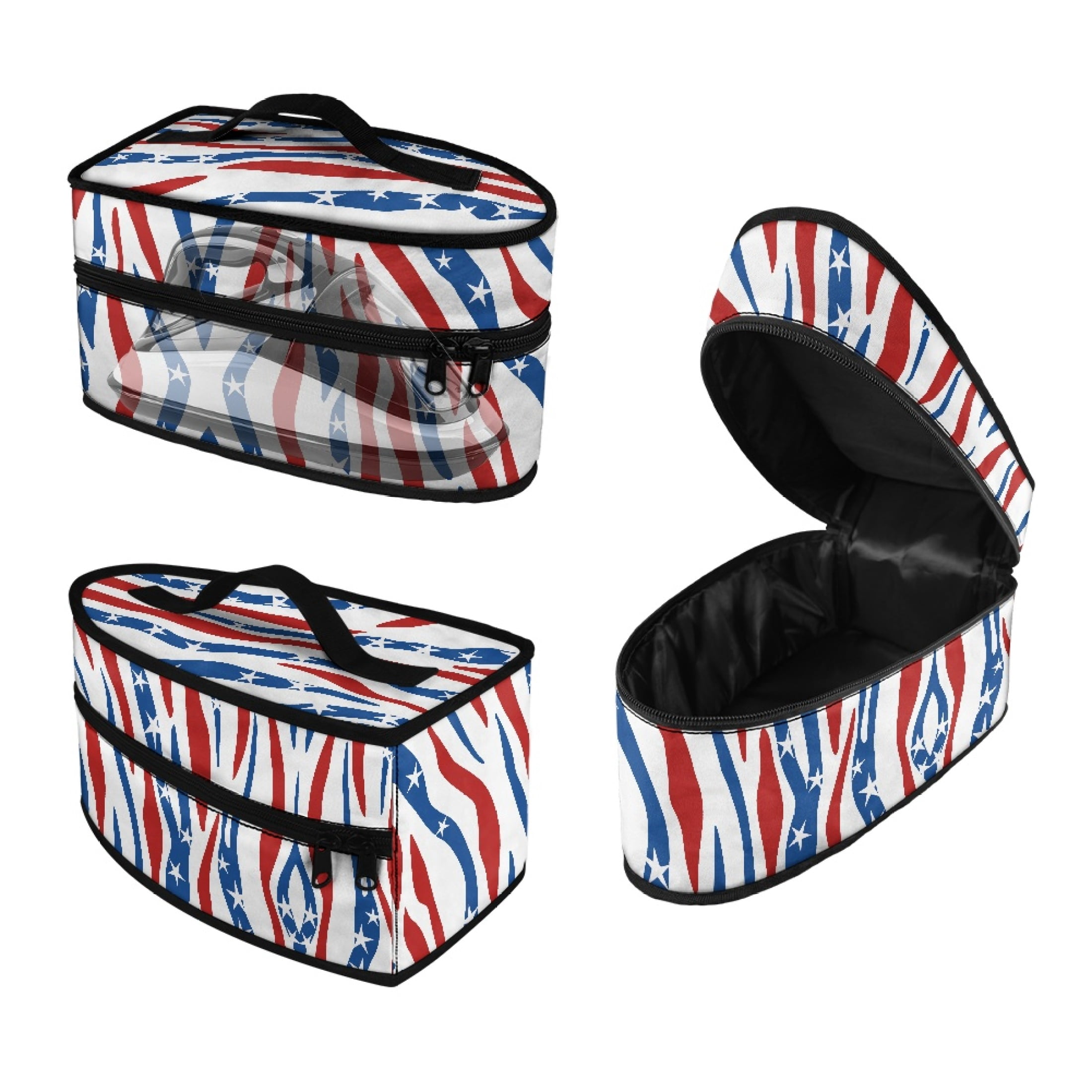 HELLHERO Steamer Carrying Case Easy to Store and Carry American Flag ...