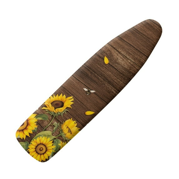 HELLHERO Sunflowers Bee Pattern Ironing Board Cover, 15x54 Inches ...