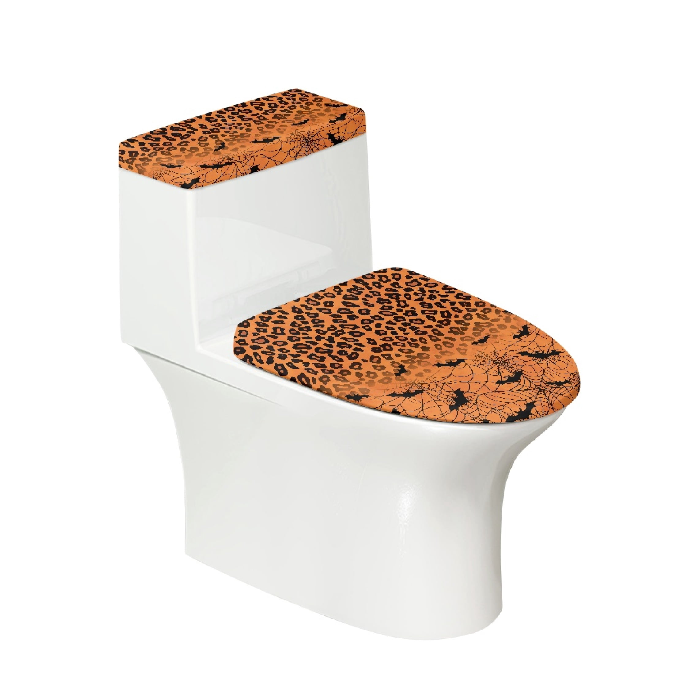 HELLHERO Toilet Lid Covers Set 2 Piece Set 17"x21" Adds Holiday Charm ...