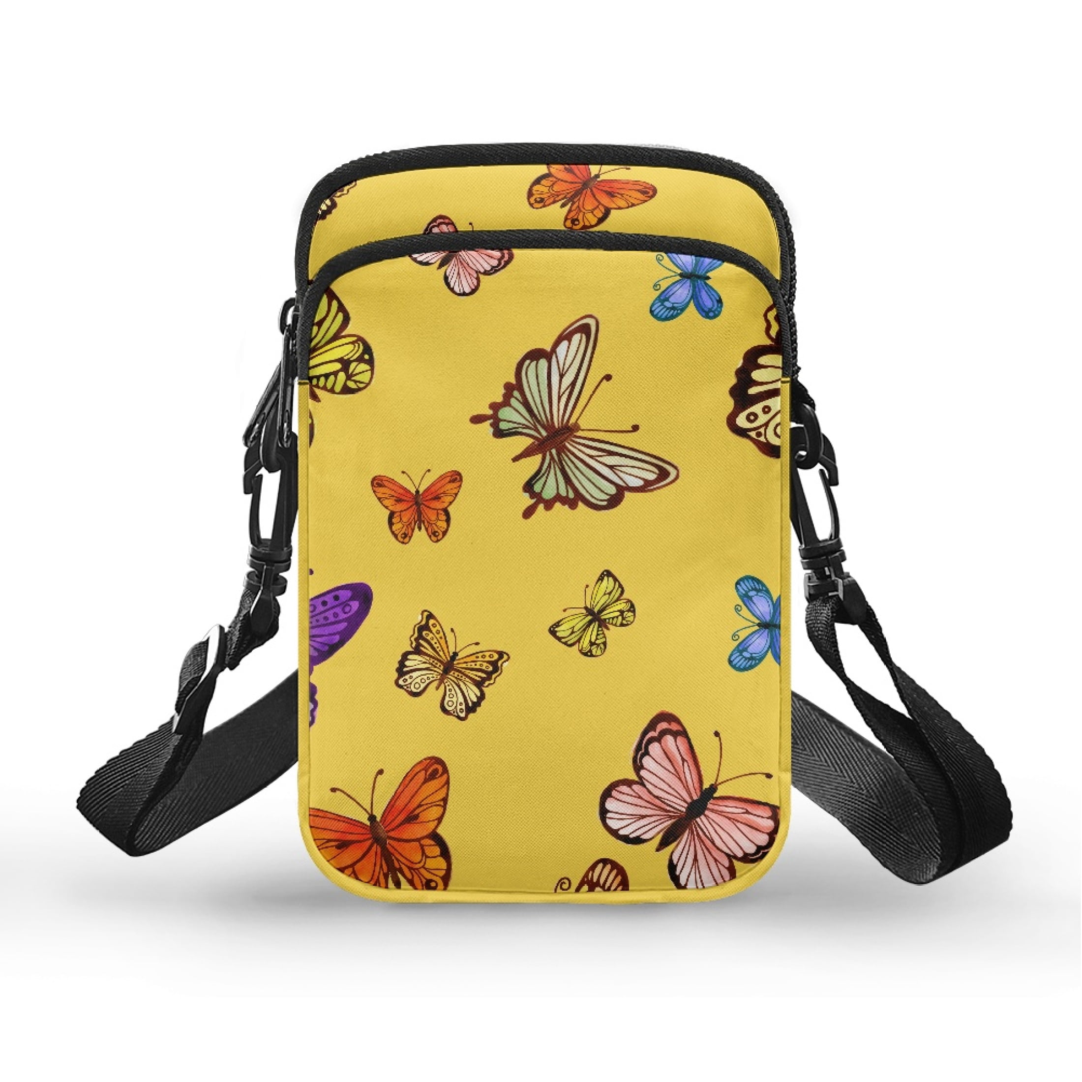 HELLHERO Women Messenger Bag, Double Zipper, Outdoor Travel Daily Use ...