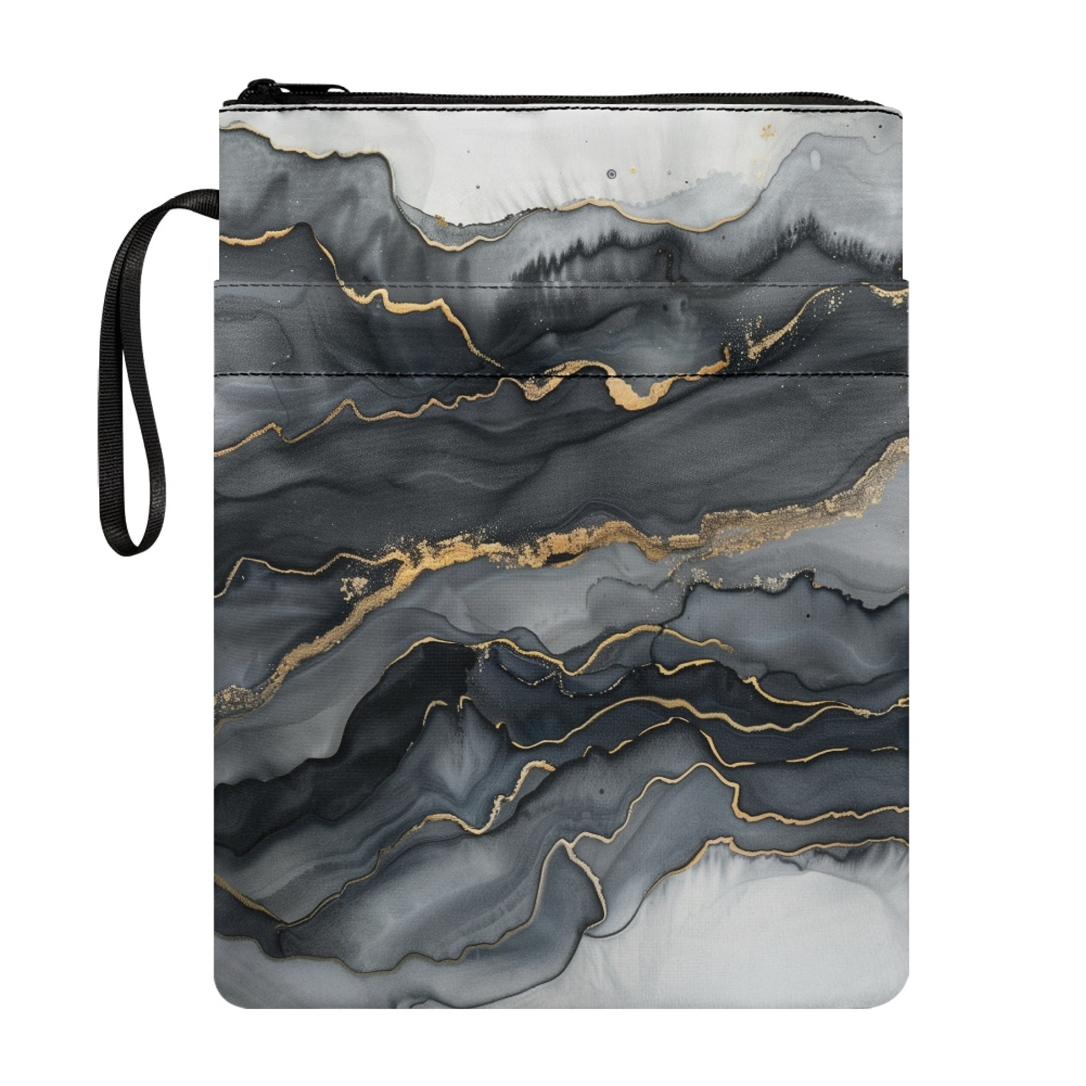 HELLHERO Zipper Bag, 8.66 x 11.42 with Pocket for Book Lovers Gifts ...