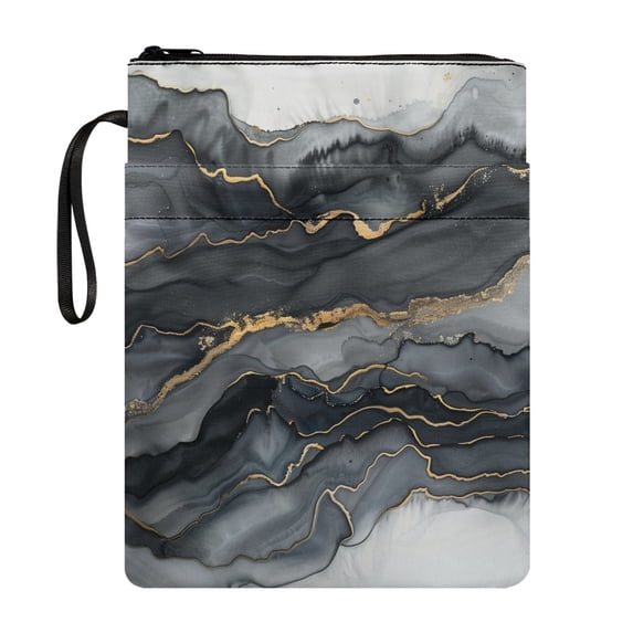 HELLHERO Zipper Bag, 8.66 x 11.42 with Pocket for Book Lovers Gifts ...