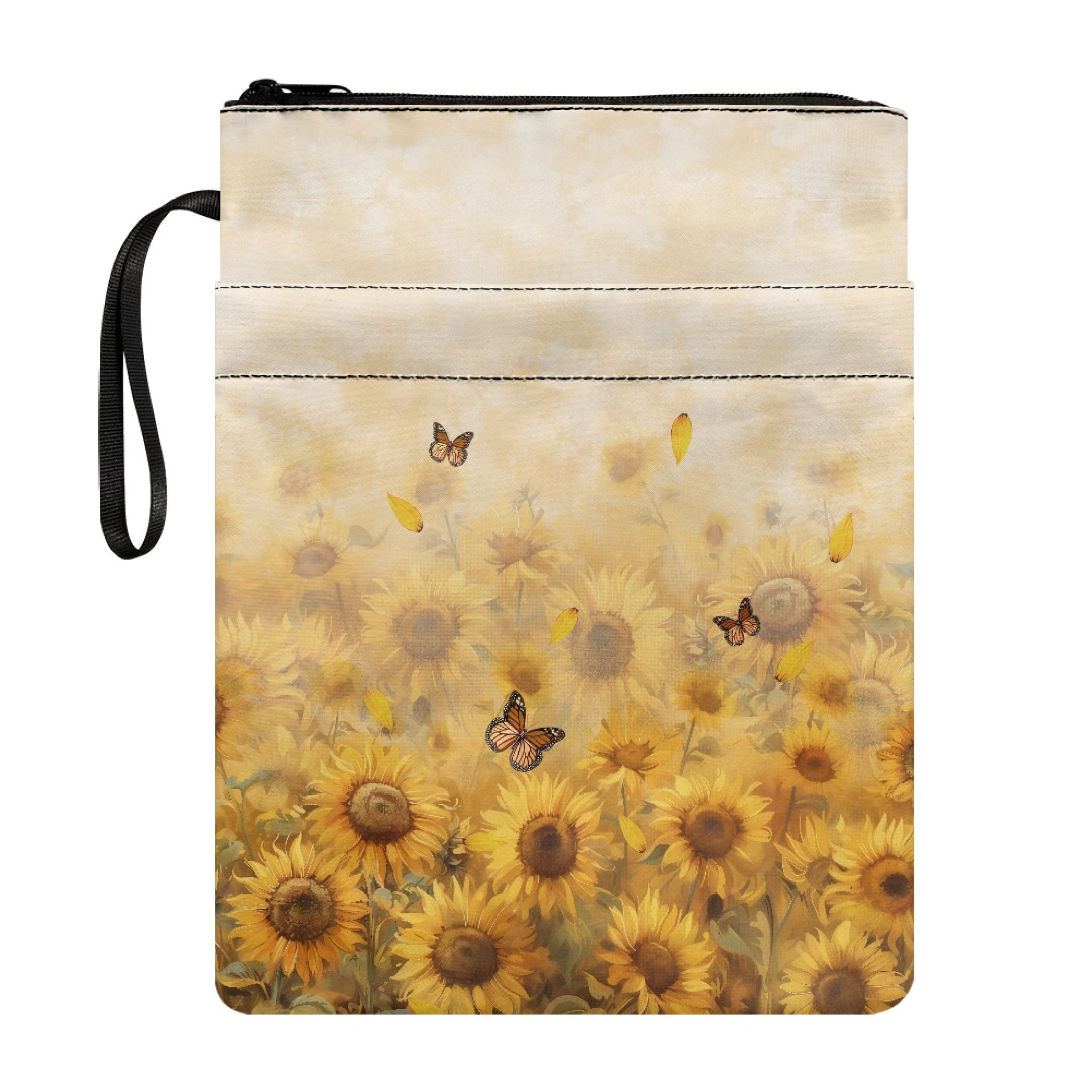 HELLHERO Zipper Bag Easy Carry Book Case Polyester Washable Carrying ...