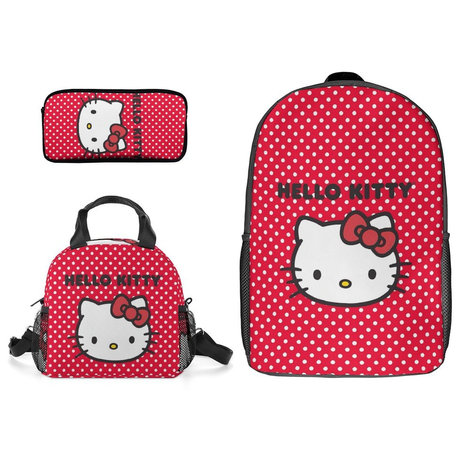 HELLO-KITTY 29 Anime Backpack for Mens/Women Gifts Backpack with Lunch ...