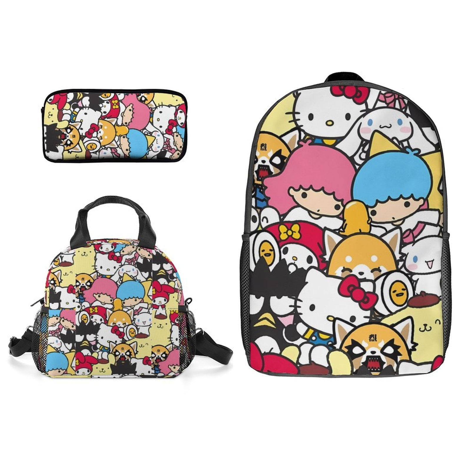HELLO-KITTY 31 Anime Backpack for Mens/Women Gifts Backpack with Lunch ...