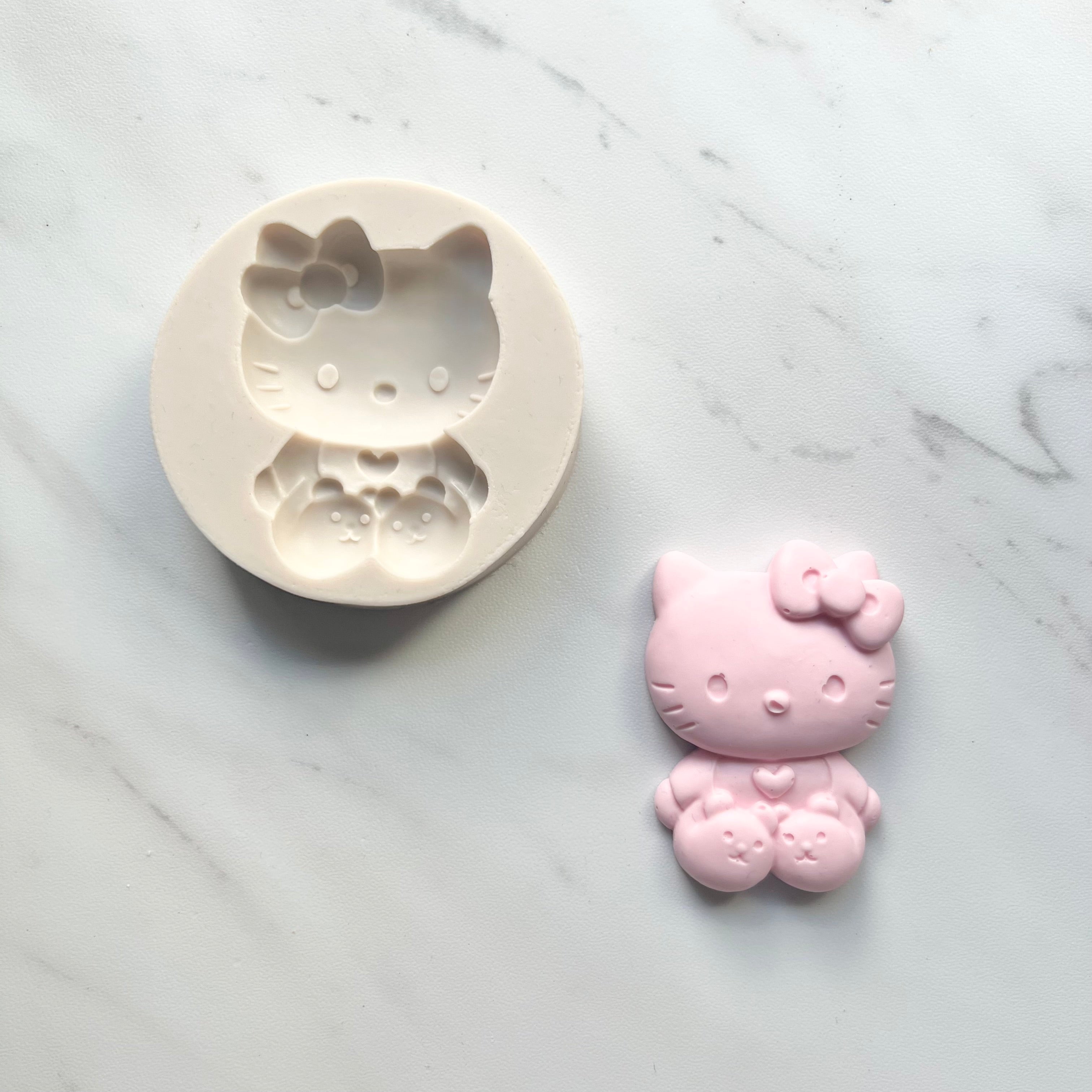 HELLO KITTY BAKING MOLD FOR CUPCAKES, CAKEPOPS, CHOCOLATE STRAWBERRIES ...