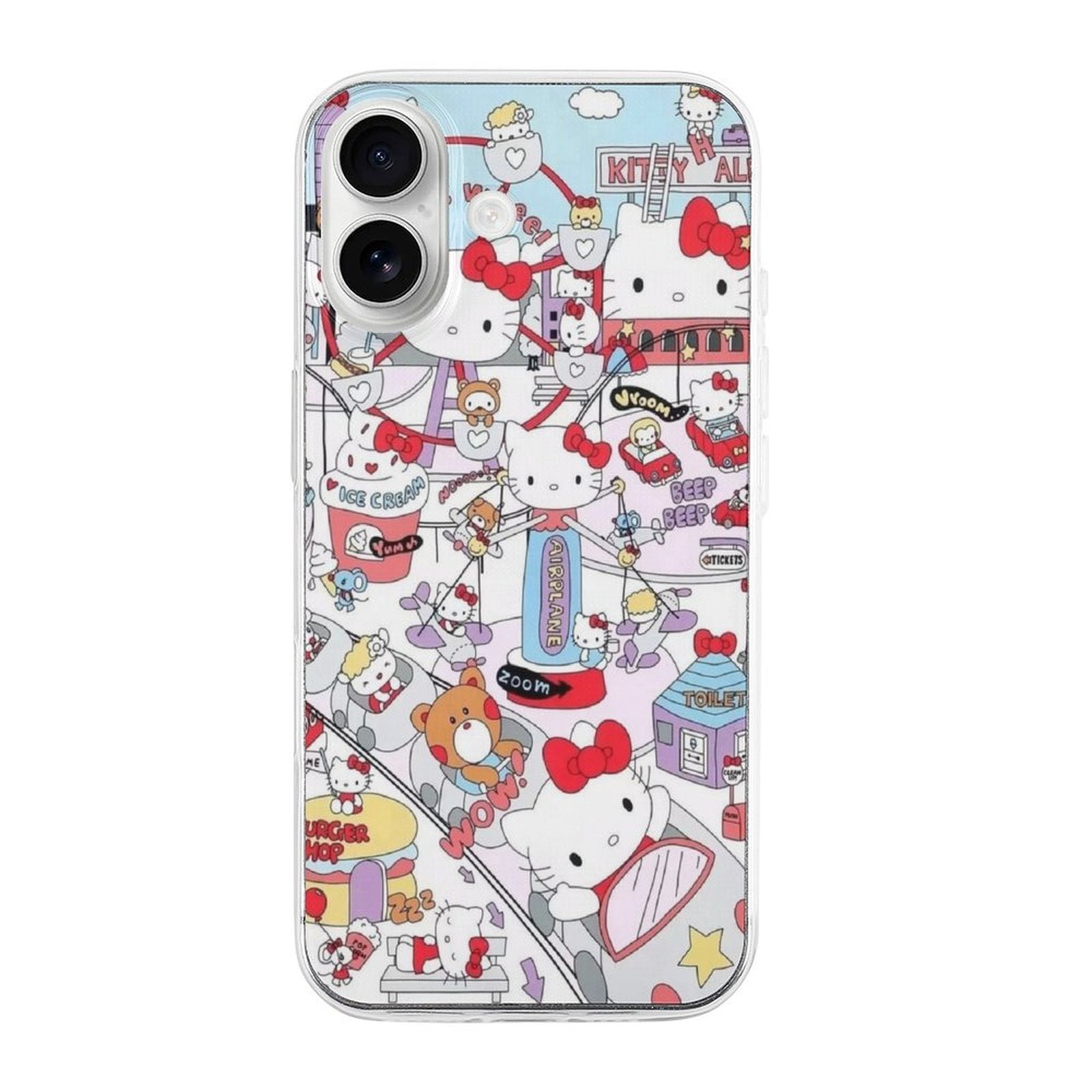 HELLO KITTY Cases for iPhone 16 Anime Durable TPU - Walmart.com