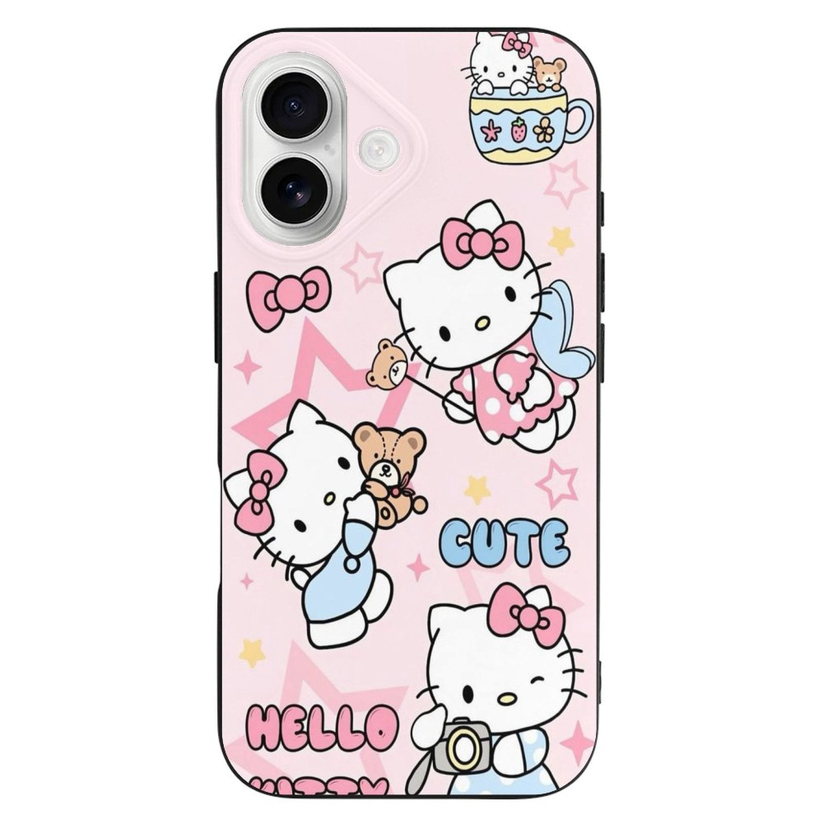 HELLO KITTY Cases for iPhone 16 Anime Durable TPU - Walmart.com