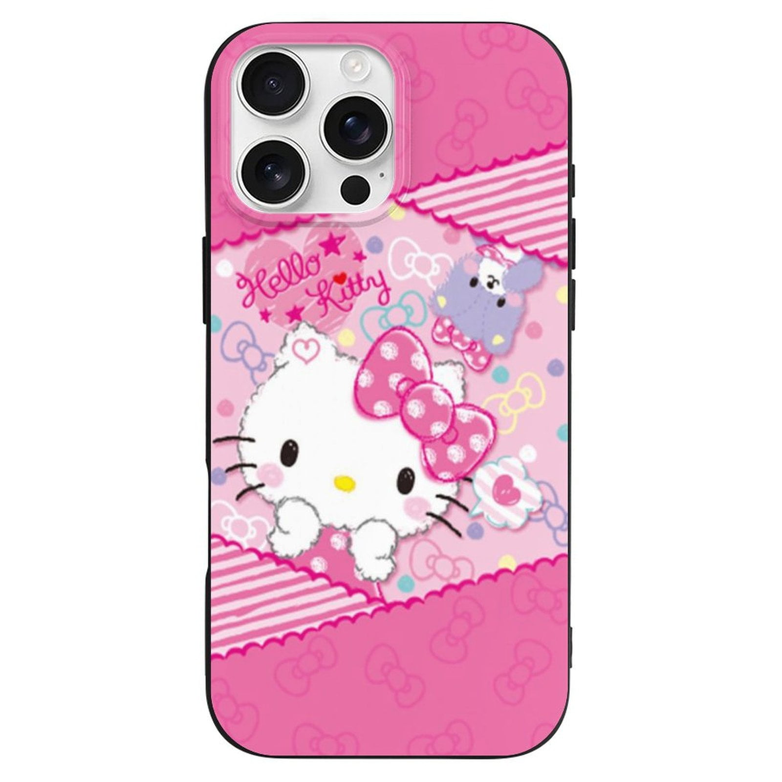 HELLO KITTY Cases for iPhone 16 Pro Max Anime Durable TPU - Walmart.com