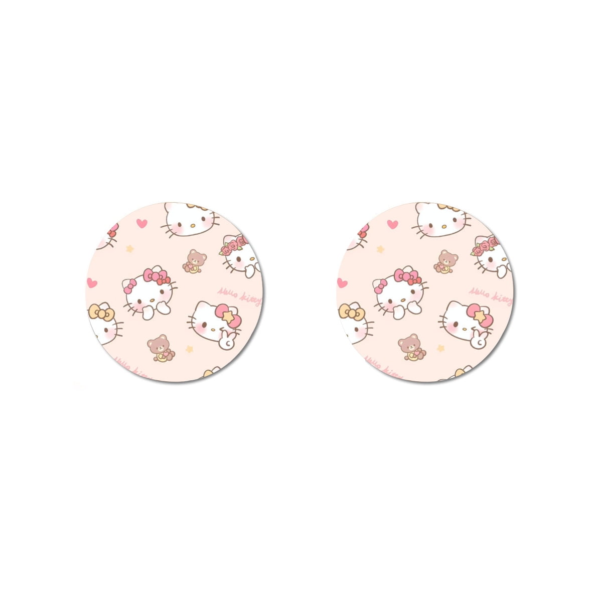 HELLO KITTY Fridge Magnets 2pcs Ball Fridge Magnets Cute Matte ...