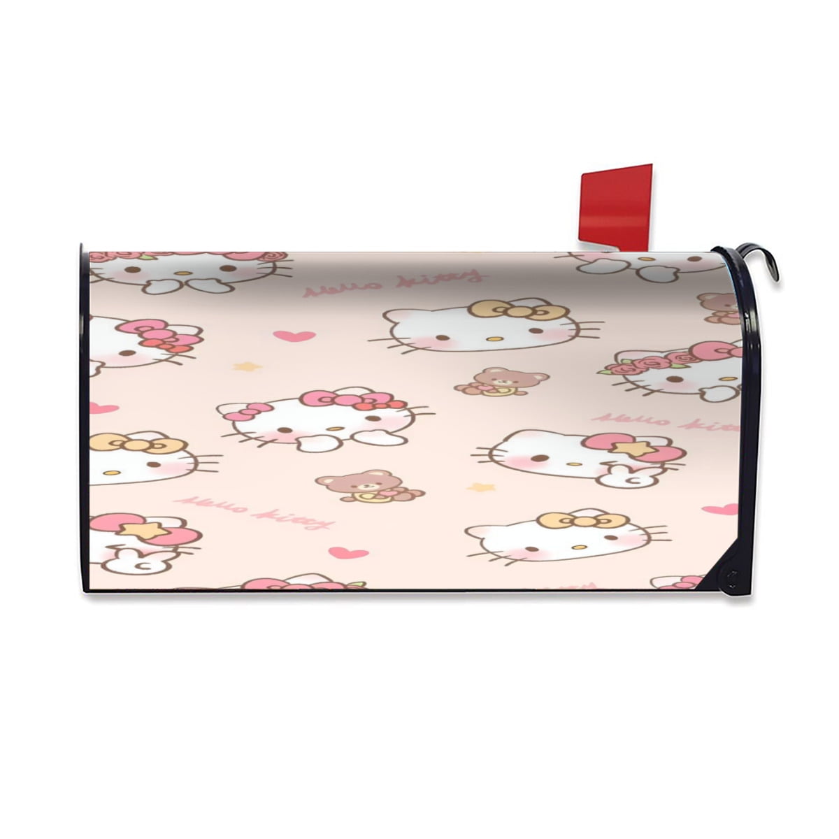 HELLO KITTY Mailbox Cover with Magnetic Strip Anime Mailbox Package ...