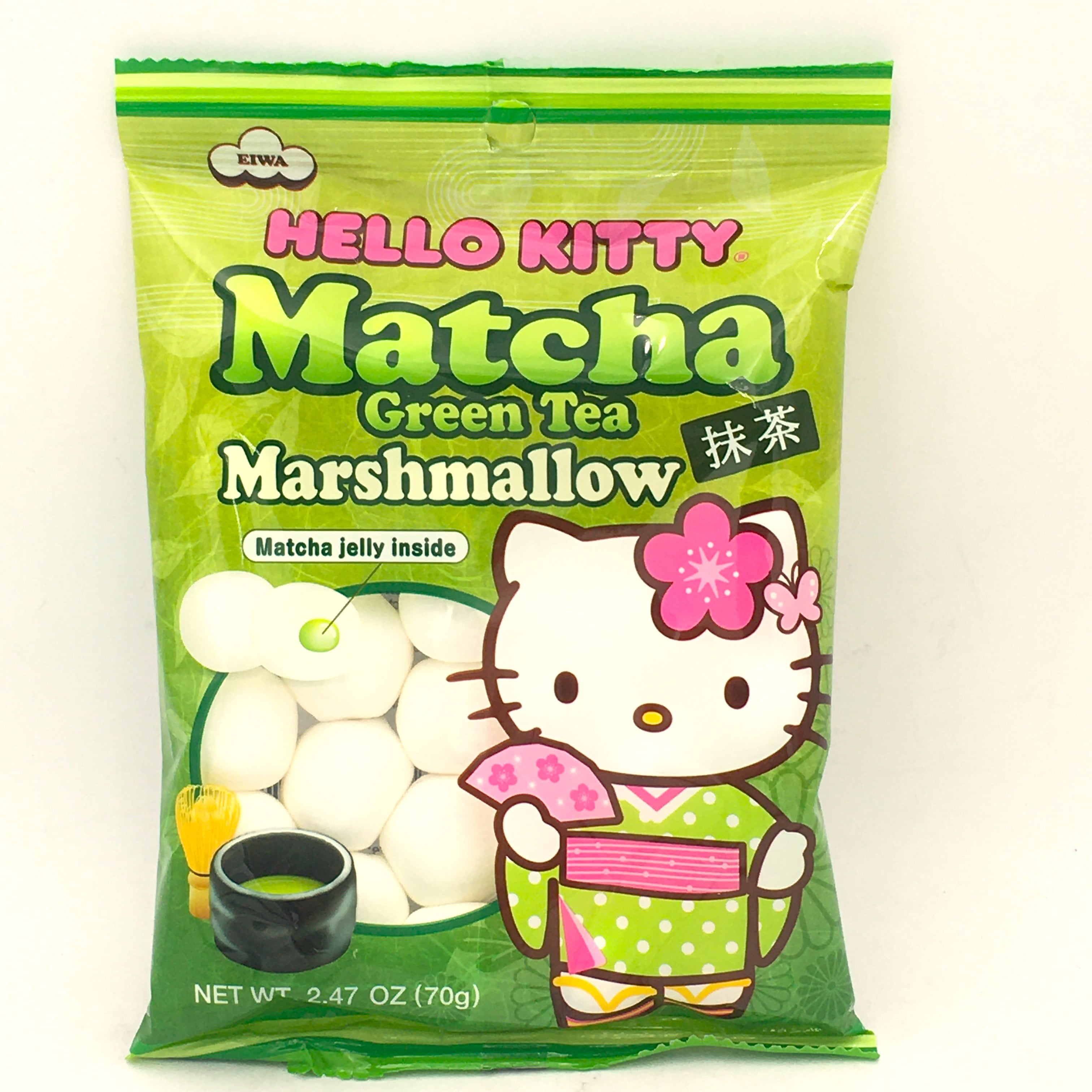 HELLO KITTY Marshmallow Matcha Green Tea Flavor 70g - Walmart.com