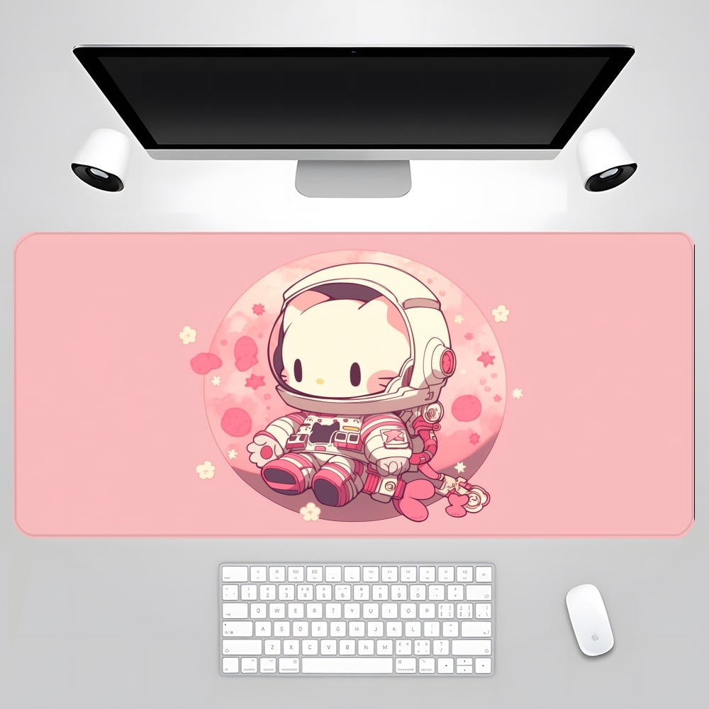 HELLO KITTY Mousepad 400x800 Gamer Pc Gaming Accessories Rubber Mat XXL ...