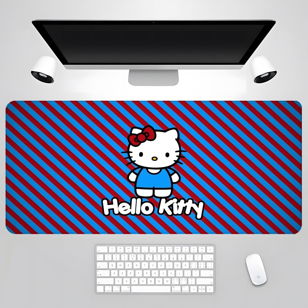 HELLO KITTY Mousepad 400x800 Gamer Pc Gaming Accessories Rubber Mat XXL ...