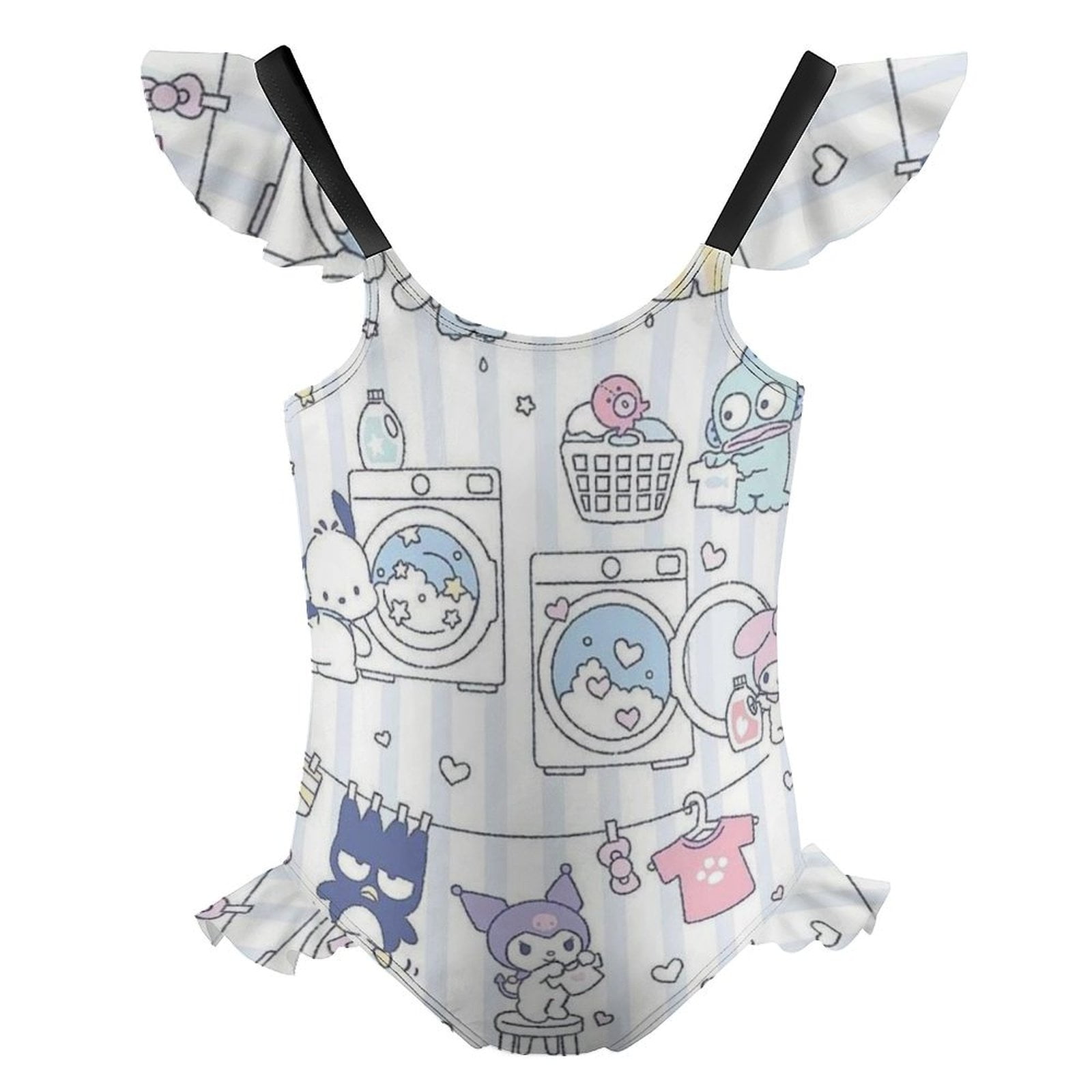 HELLO KITTY Swimsuit Anime Cute for Girls Gift 10-12Y（150cm） HELLO ...