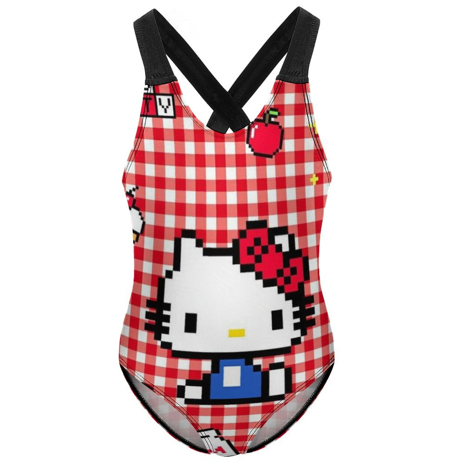 HELLO KITTY Swimsuit Anime Cute for Girls Gift 10-12Y（150cm） HELLO ...