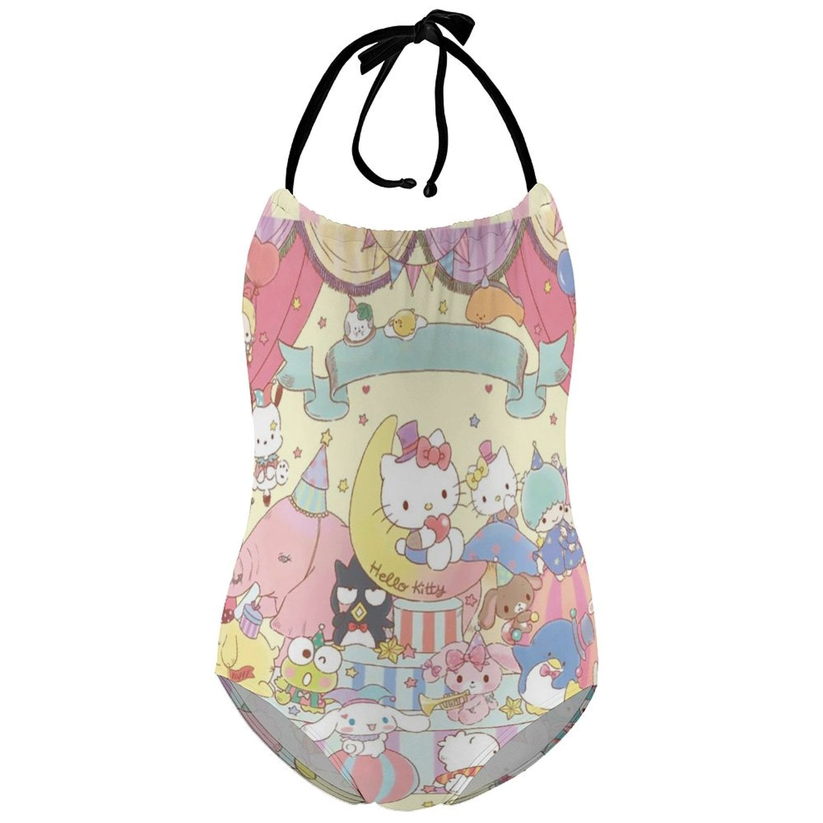 HELLO KITTY Swimsuit Anime Cute for Girls Gift 10-12Y（150cm） HELLO ...