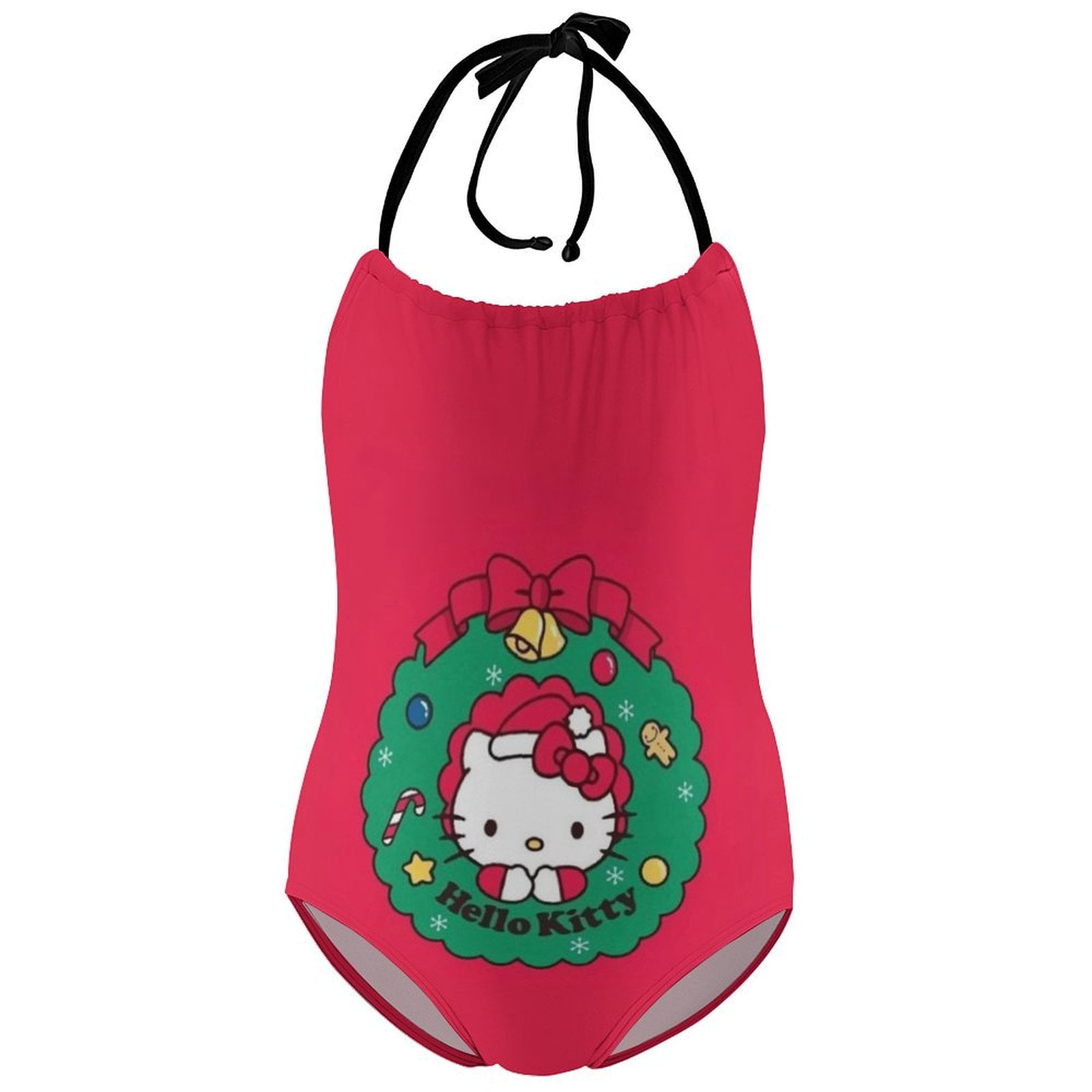 HELLO KITTY Swimsuit Anime Cute for Girls Gift 11-13Y（160cm） HELLO ...