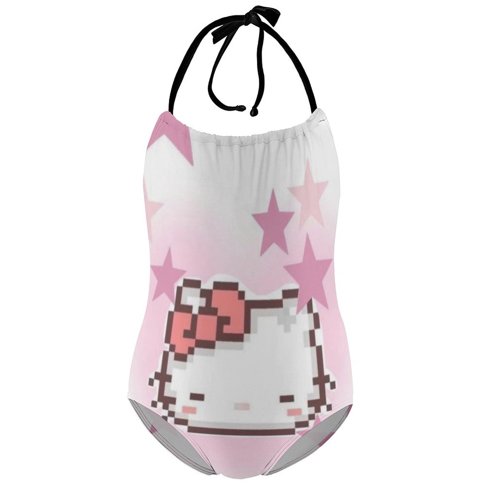 HELLO KITTY Swimsuit Anime Cute for Girls Gift 6-7Y（110cm） HELLO KITTY ...