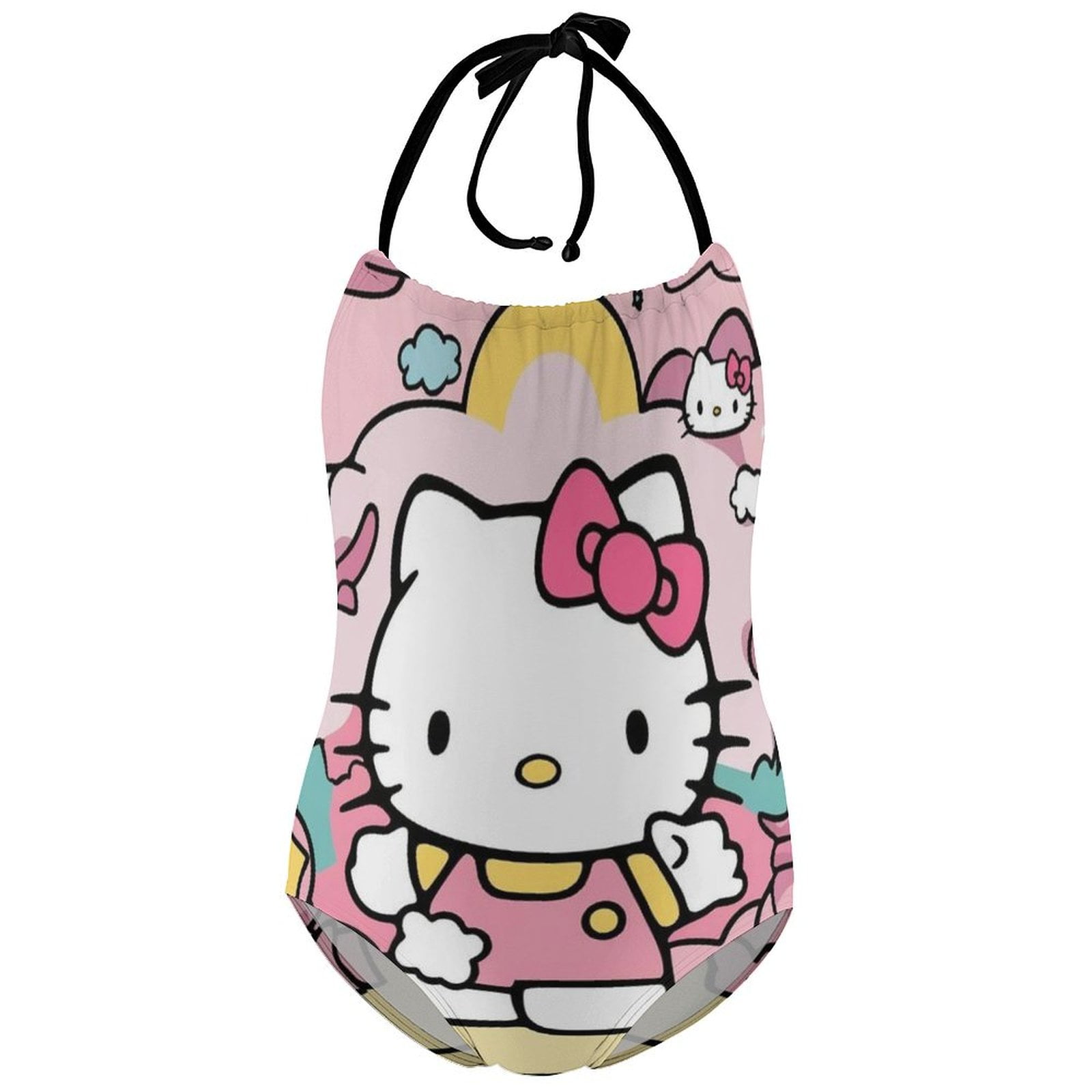 HELLO KITTY Swimsuit Anime Cute for Girls Gift 7-9Y（120cm） HELLO KITTY ...