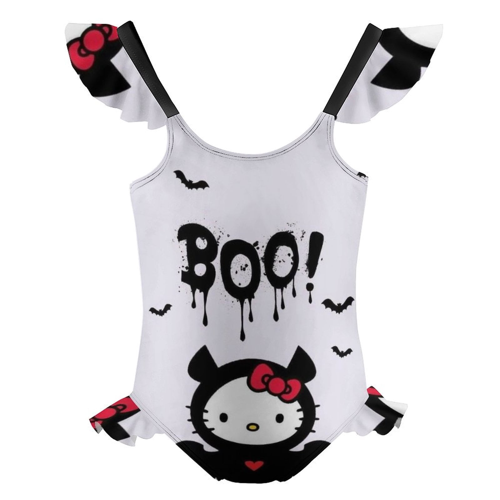 HELLO KITTY Swimsuit Anime Cute for Girls Gift 7-9Y（120cm） HELLO KITTY ...