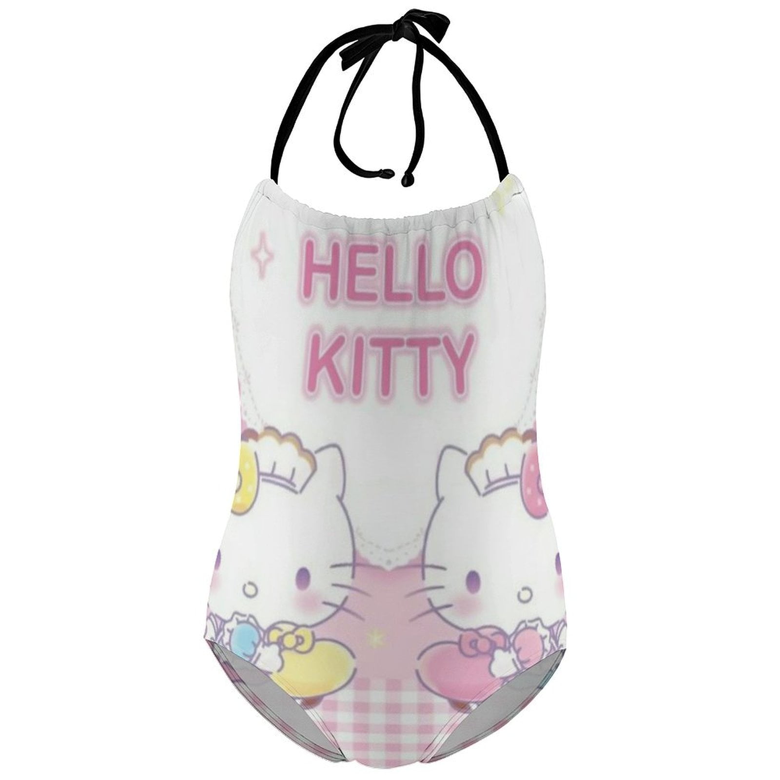 HELLO KITTY Swimsuit Anime Cute for Girls Gift 7-9Y（120cm） HELLO KITTY ...