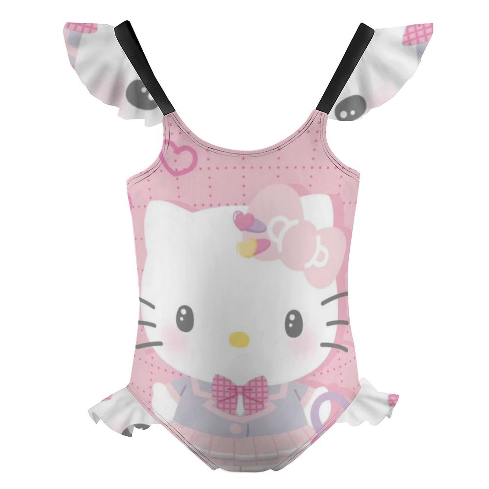 HELLO KITTY Swimsuit Anime Cute for Girls Gift 7-9Y（120cm） HELLO KITTY ...