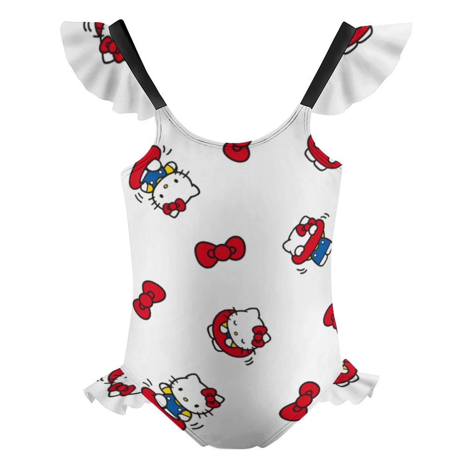 HELLO KITTY Swimsuit Anime Cute for Girls Gift 8-10Y（130cm） HELLO KITTY ...