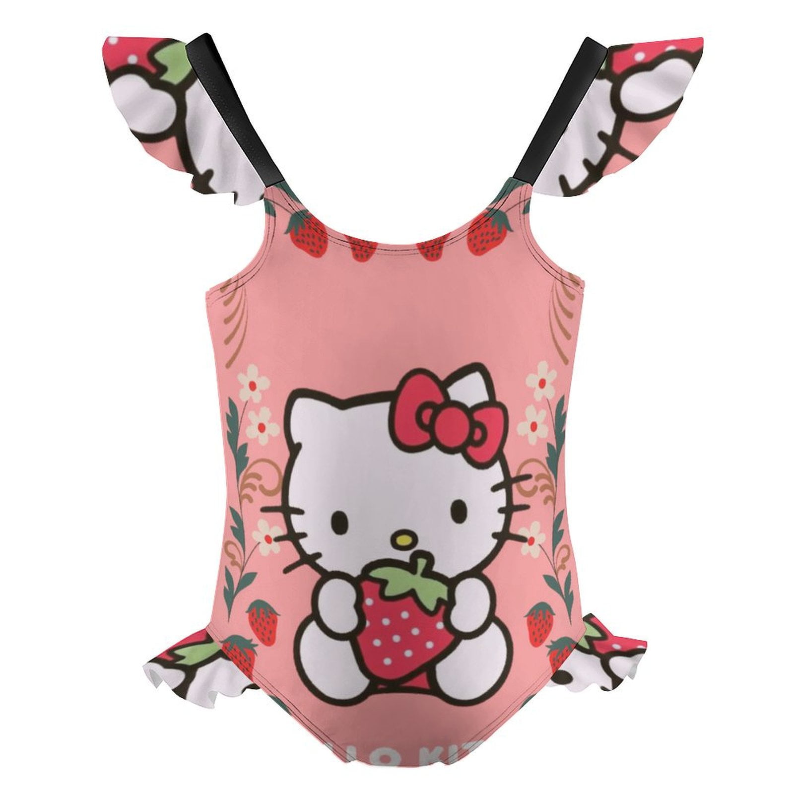 HELLO KITTY Swimsuit Anime Cute for Girls Gift 8-10Y（130cm） HELLO KITTY ...
