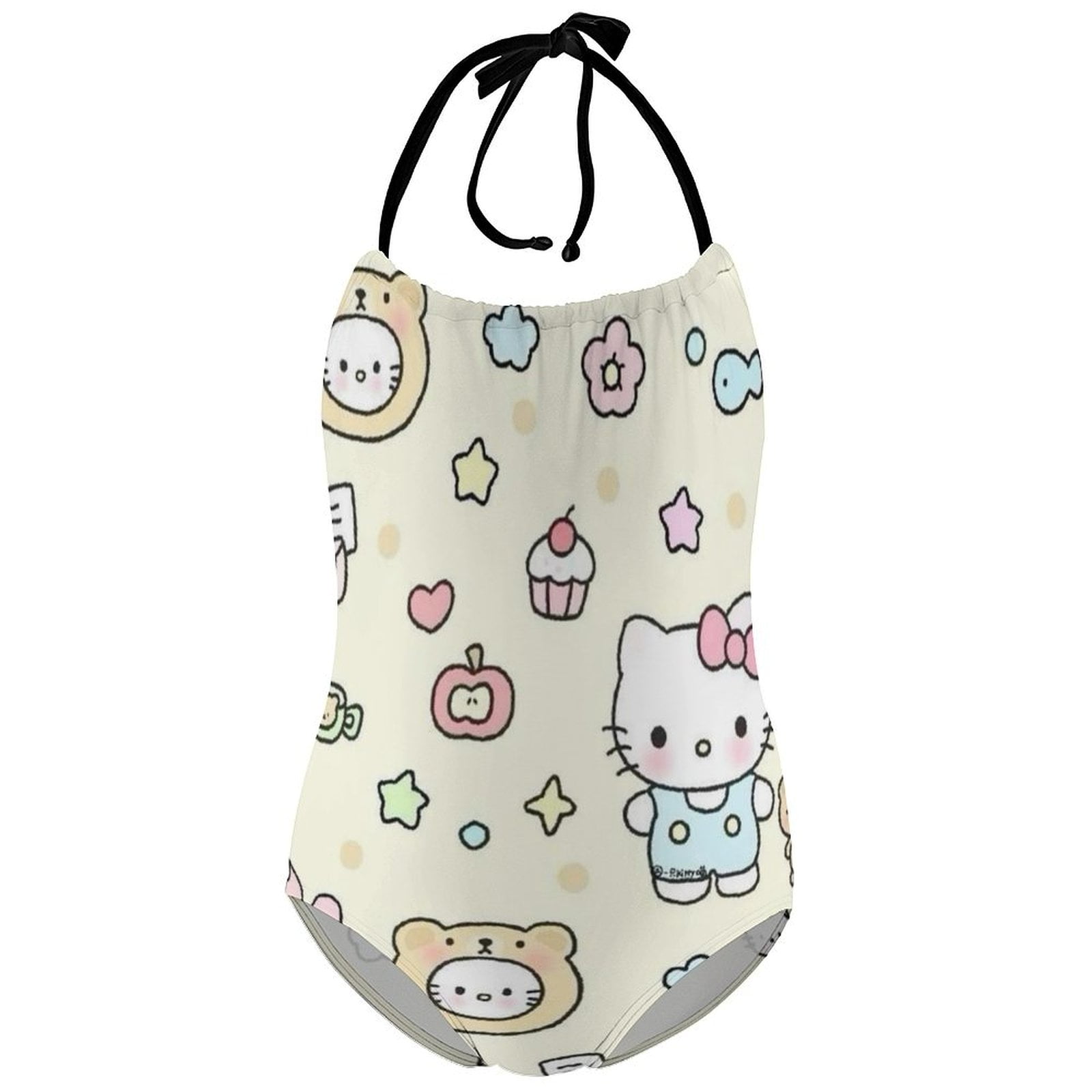 HELLO KITTY Swimsuit Anime Cute for Girls Gift 9-11Y（140cm） HELLO KITTY ...