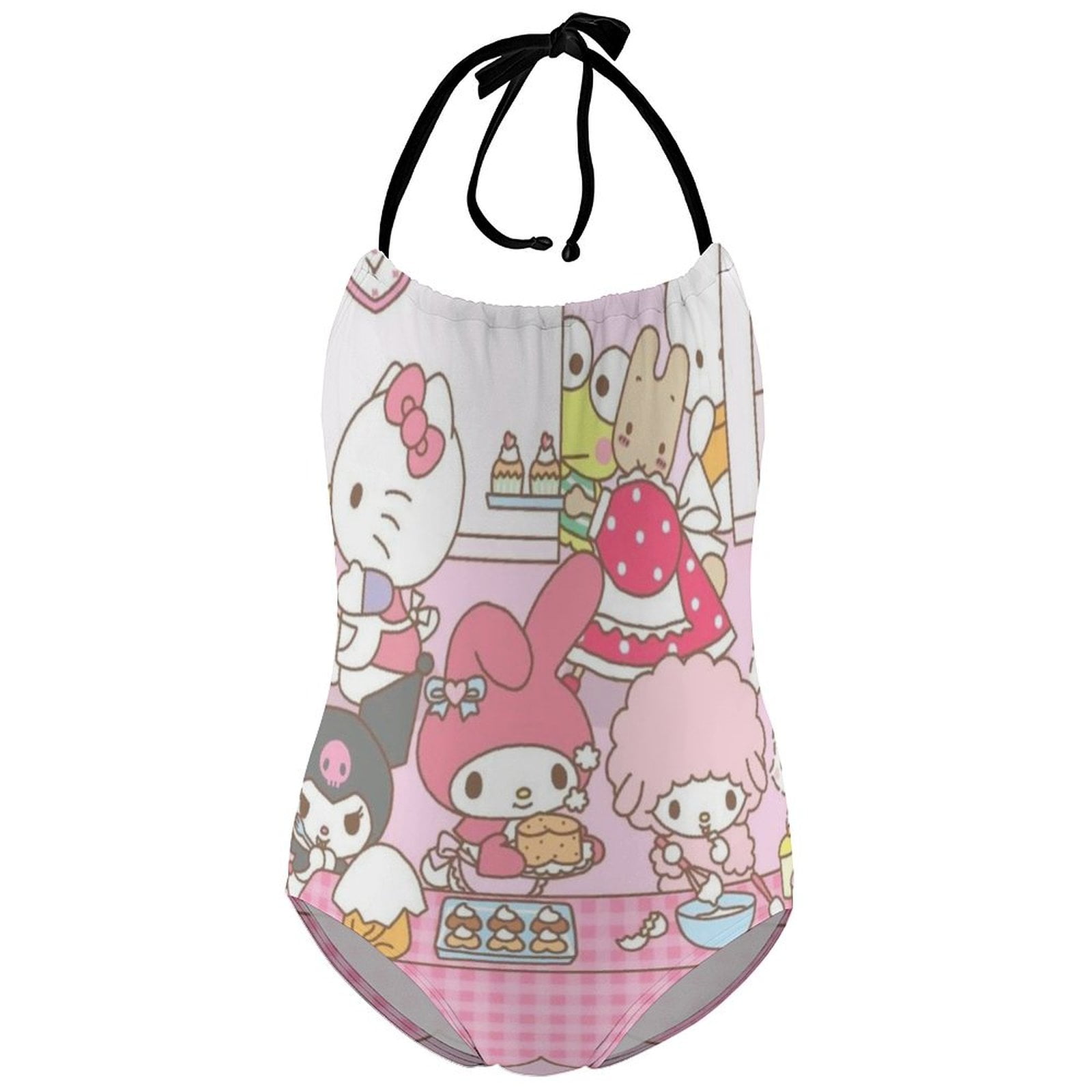 HELLO KITTY Swimsuit Anime Cute for Girls Gift 9-11Y（140cm） HELLO KITTY ...