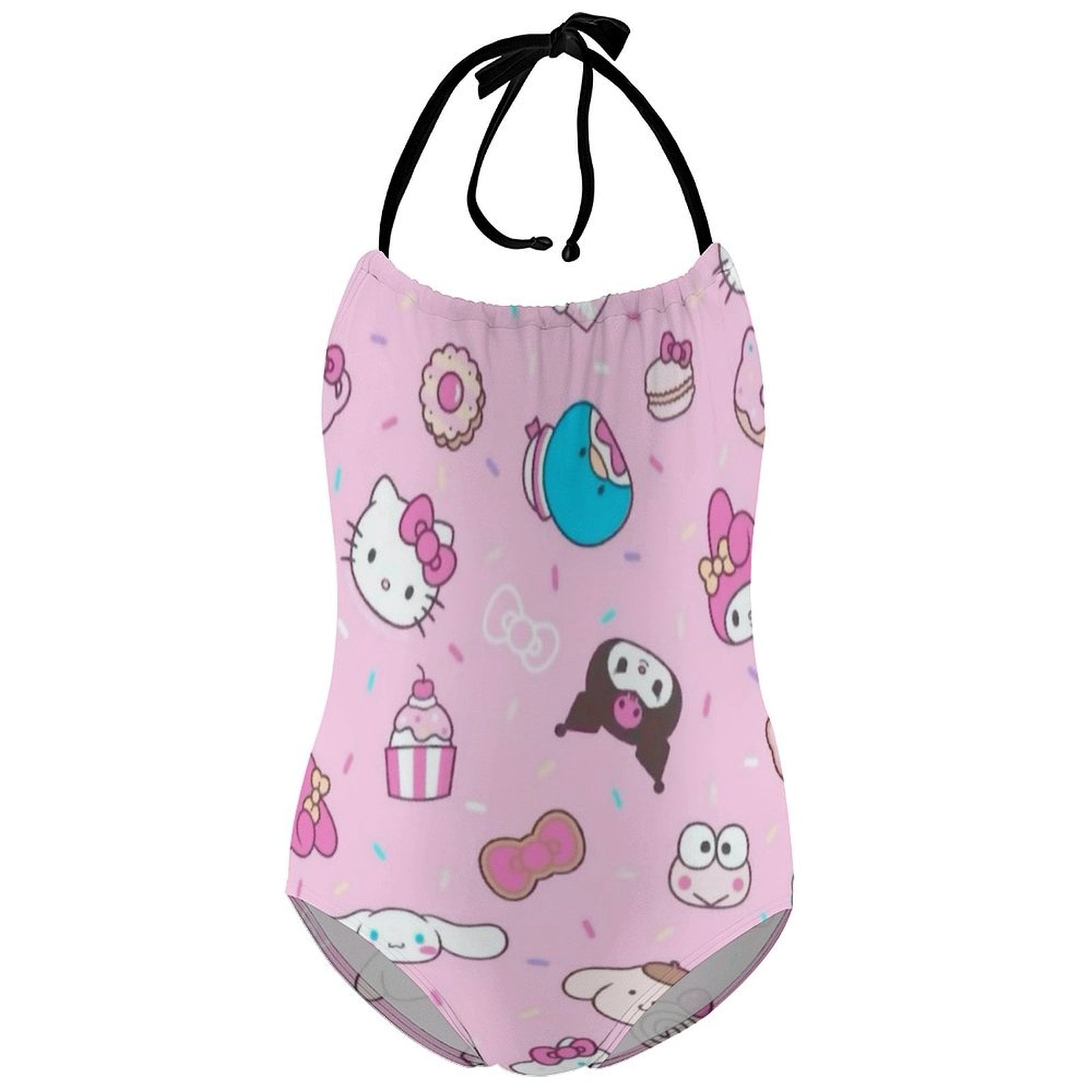 HELLO KITTY Swimsuit Anime Cute for Girls Gift 9-11Y（140cm） HELLO KITTY ...