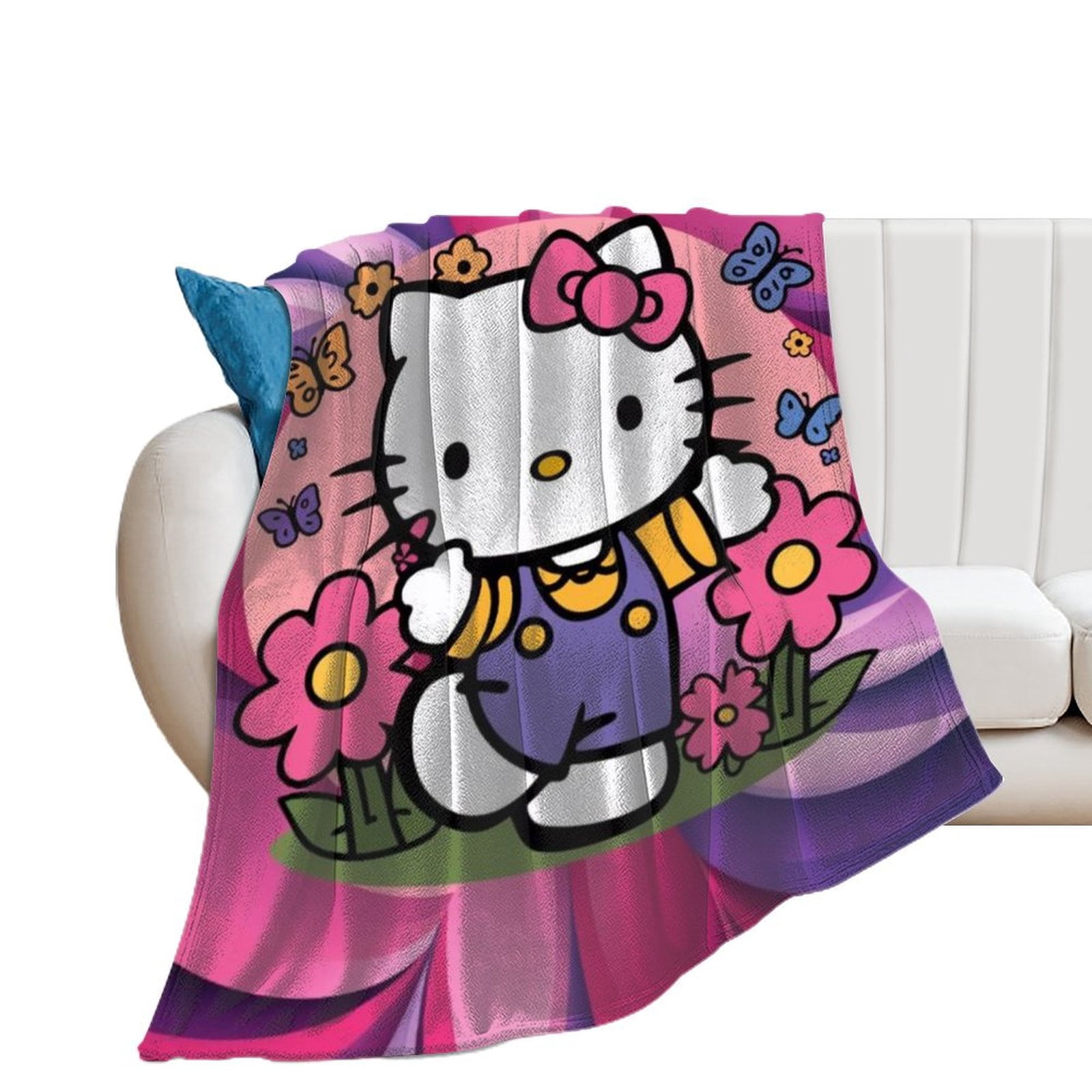 Hello Kitty Throw Blanket