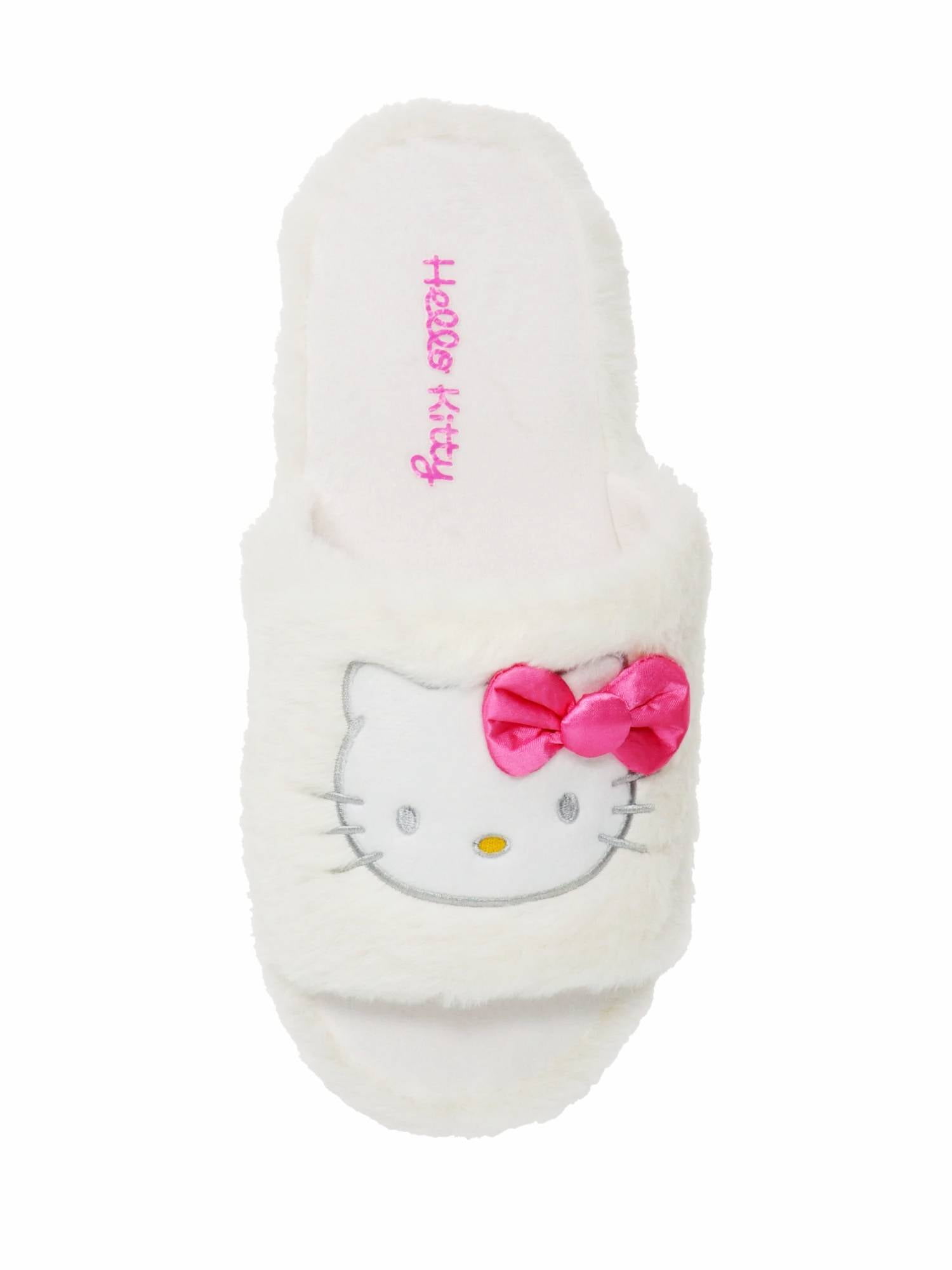 Hello Kitty Women's Cozy Slide Slippers - Walmart.com