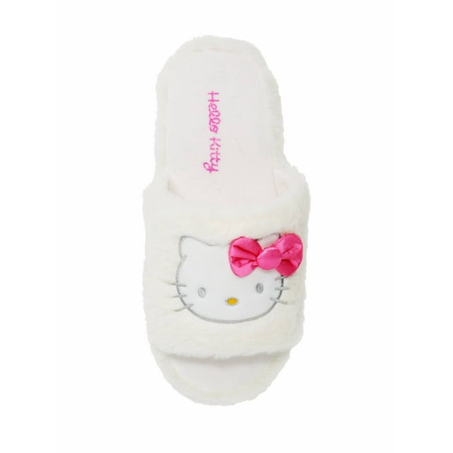 Hello Kitty Women's Cozy Slide Slippers - Walmart.com