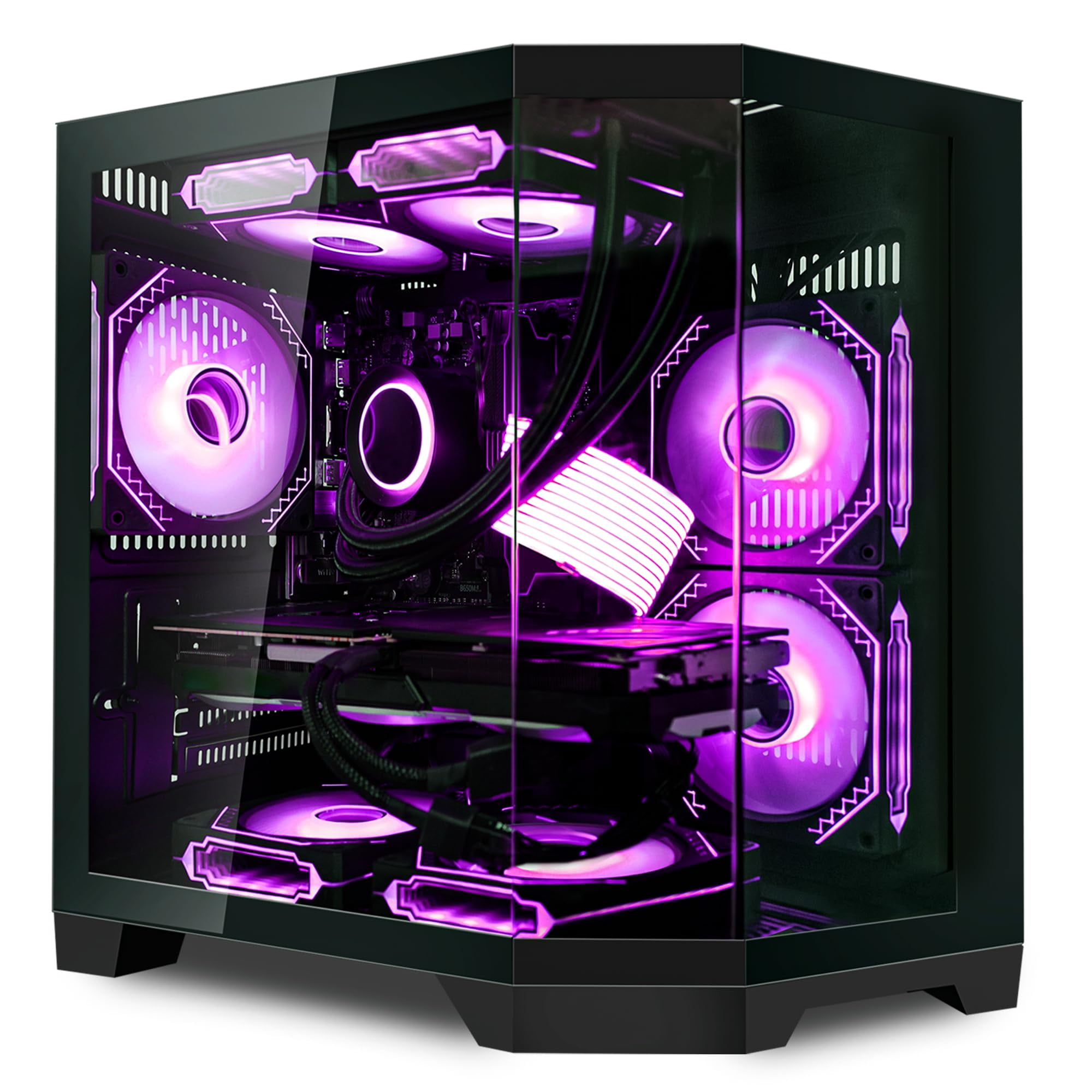 HELLOLAND Ocean of Stars Gaming PC Desktop RTX 5070 12GB - AMD Ryzen 5 ...
