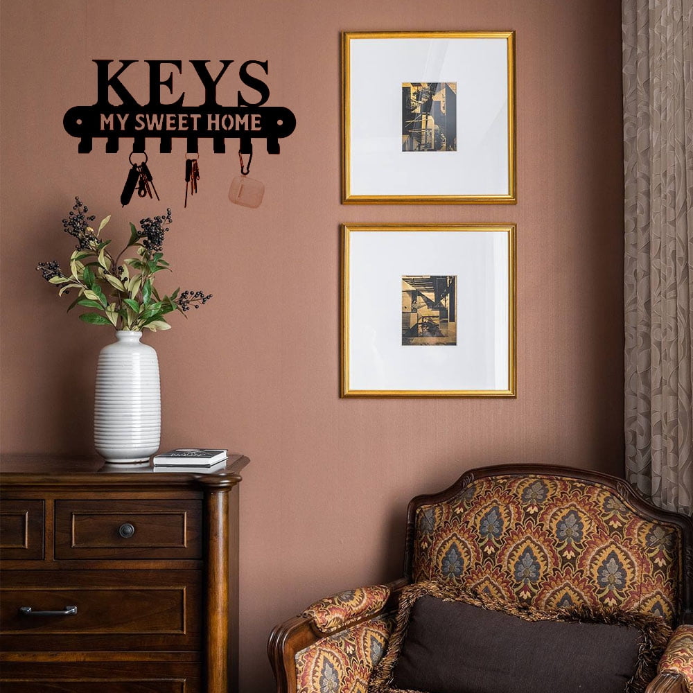 HELLOYOUNG 10.24 inch key Iron Art Hanging key Metal Wall Classic ...
