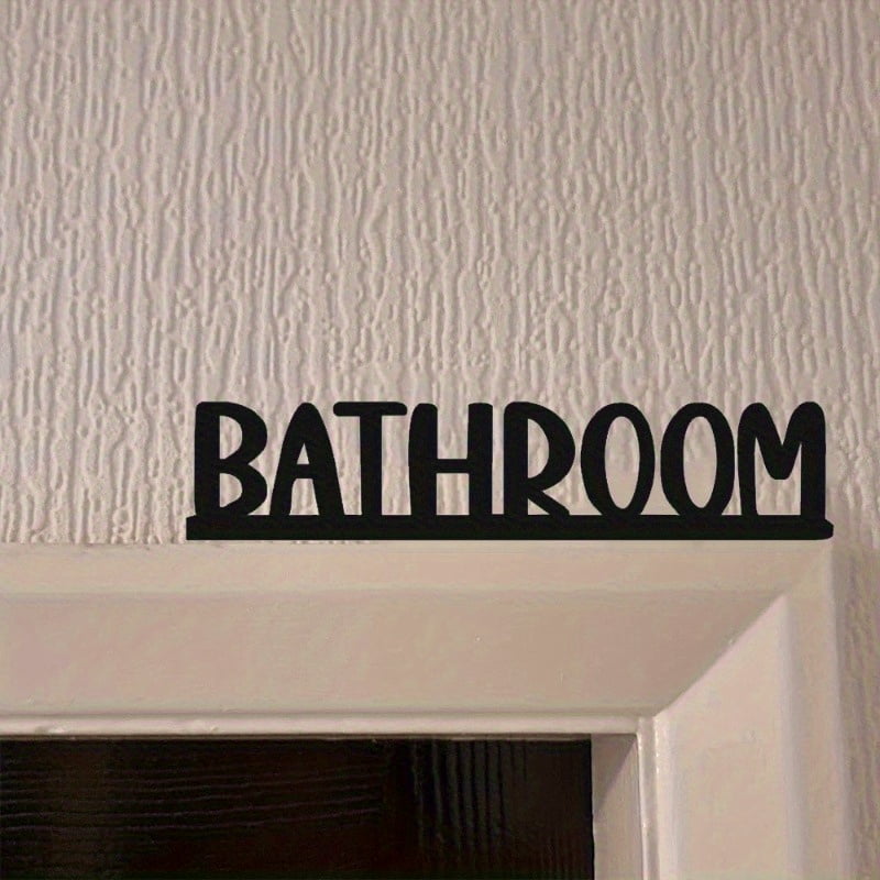 HELLOYOUNG 11.14 - Inch Classic Metal Bathroom Sign – Art of Murals ...