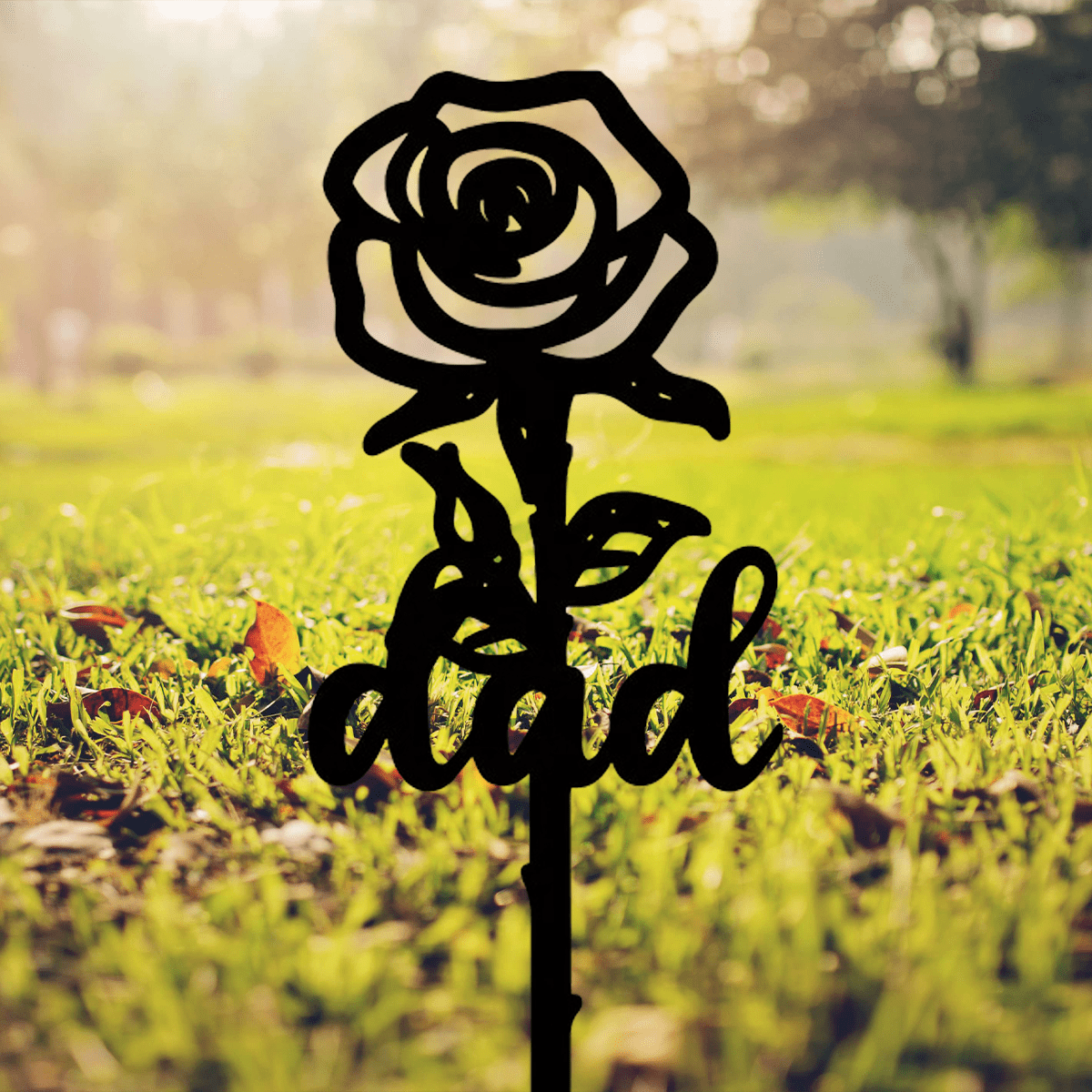 HELLOYOUNG 12 inch Rose hanging Metal hook Decoration Wall Decals Wall ...