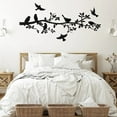 HELLOYOUNG 5PCS Set of Exquisite Branch & Bird Metal Wall Sculptures ...