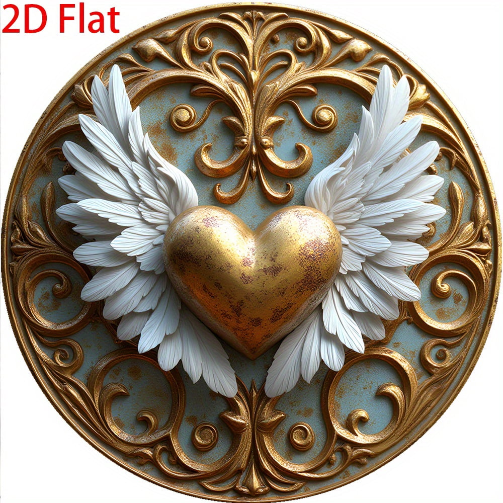 HELLOYOUNG 8x8 Inch Vintage Tin Sign Wall Art, Retro Metal Plaque with ...