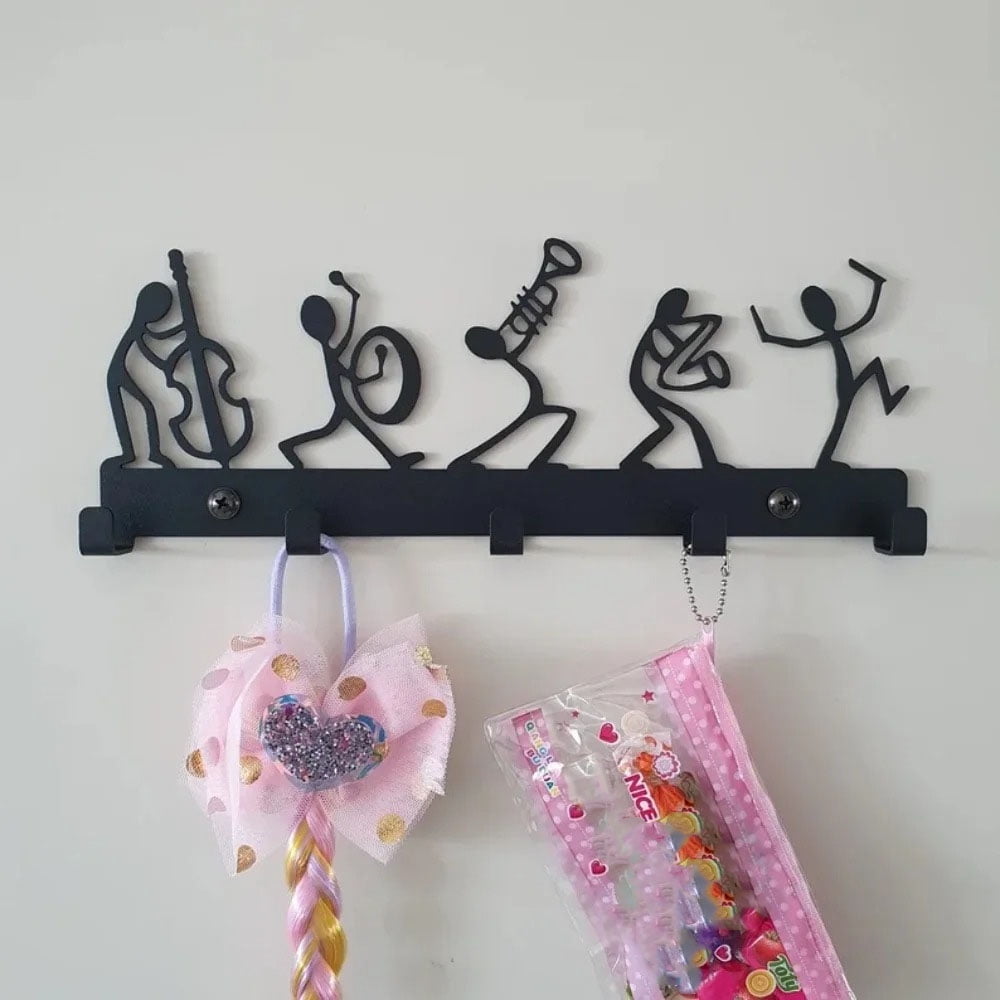 HELLOYOUNG 9.45 inch Orchestra hanging Metal hook Decoration Wall ...